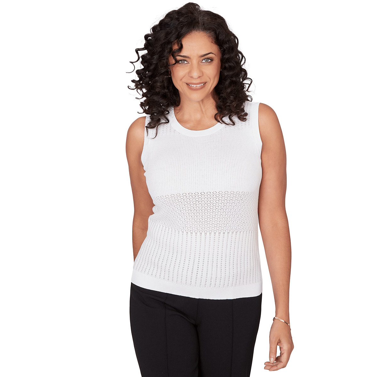 Click here for Womens Emaline Verde Grove I Pointelle Stitch Swea... prices