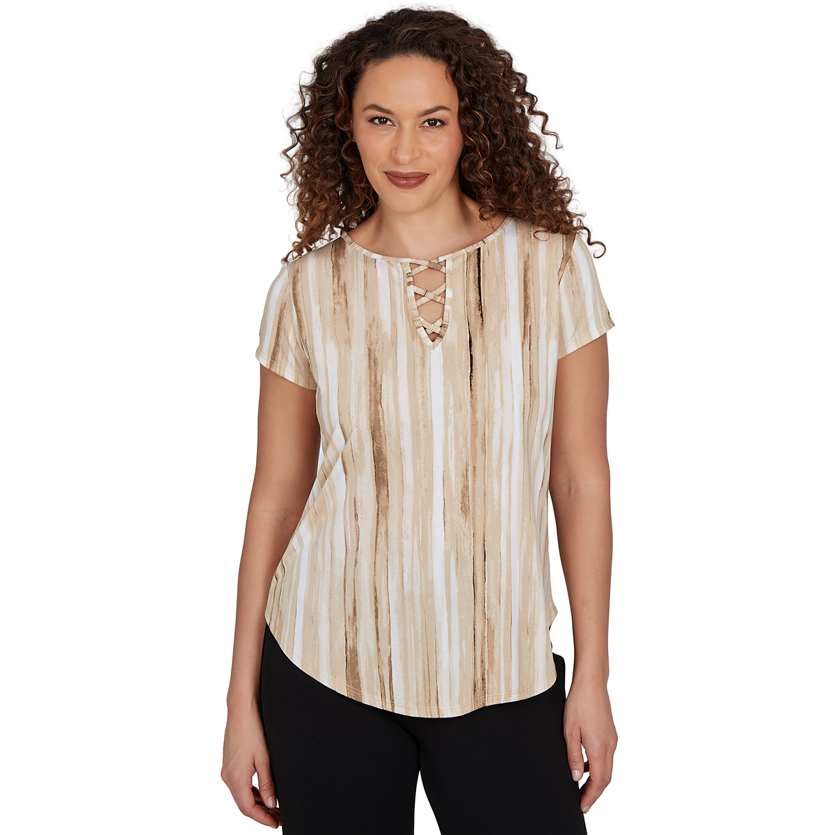 Click here for Womens Emaline Verde Grove II Short Sleeve Abstrac... prices