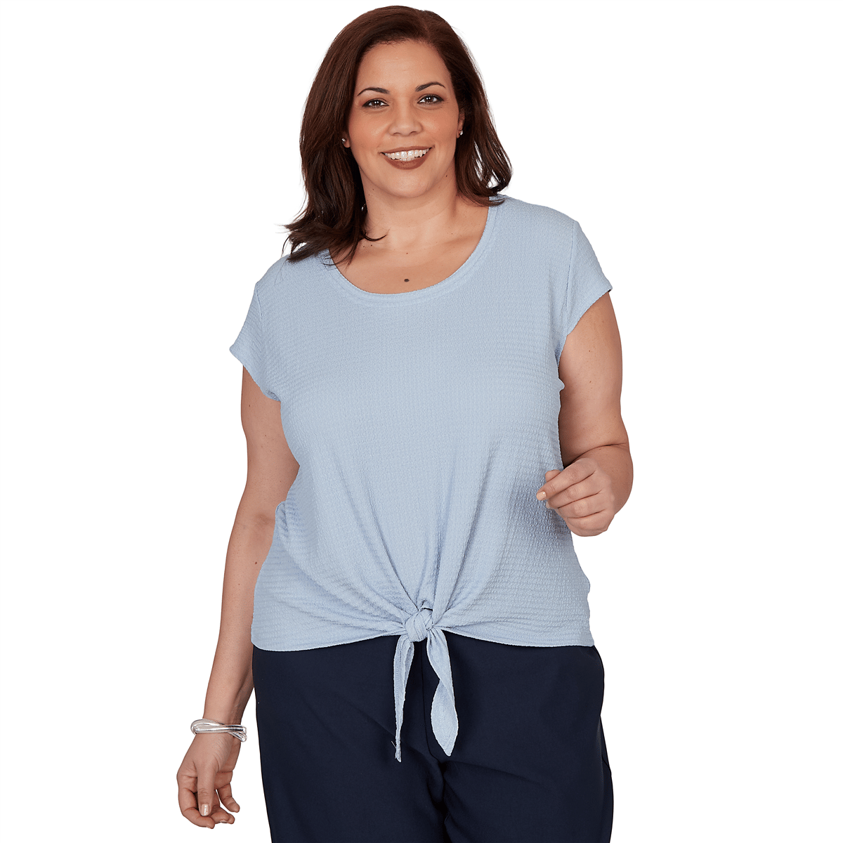 Click here for Plus Size Emaline Sapphire Serenade II Cap Sleeve... prices