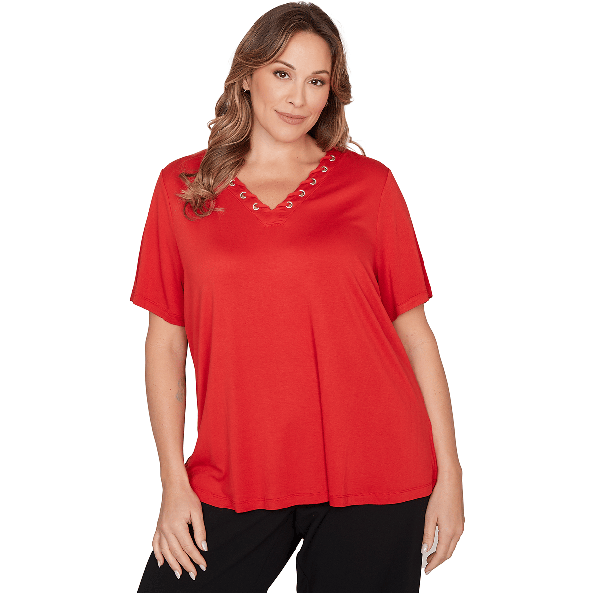 Click here for Plus Size Emaline Sapphire Serenade II Lace Gromme... prices