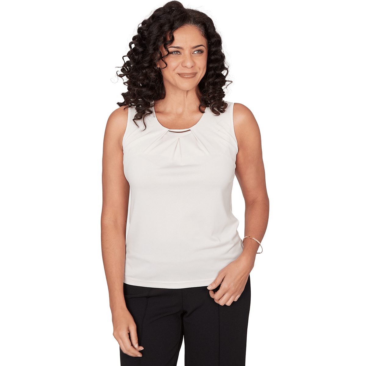 Click here for Womens Emaline Essentials Sleeveless Scoop Neck Bl... prices