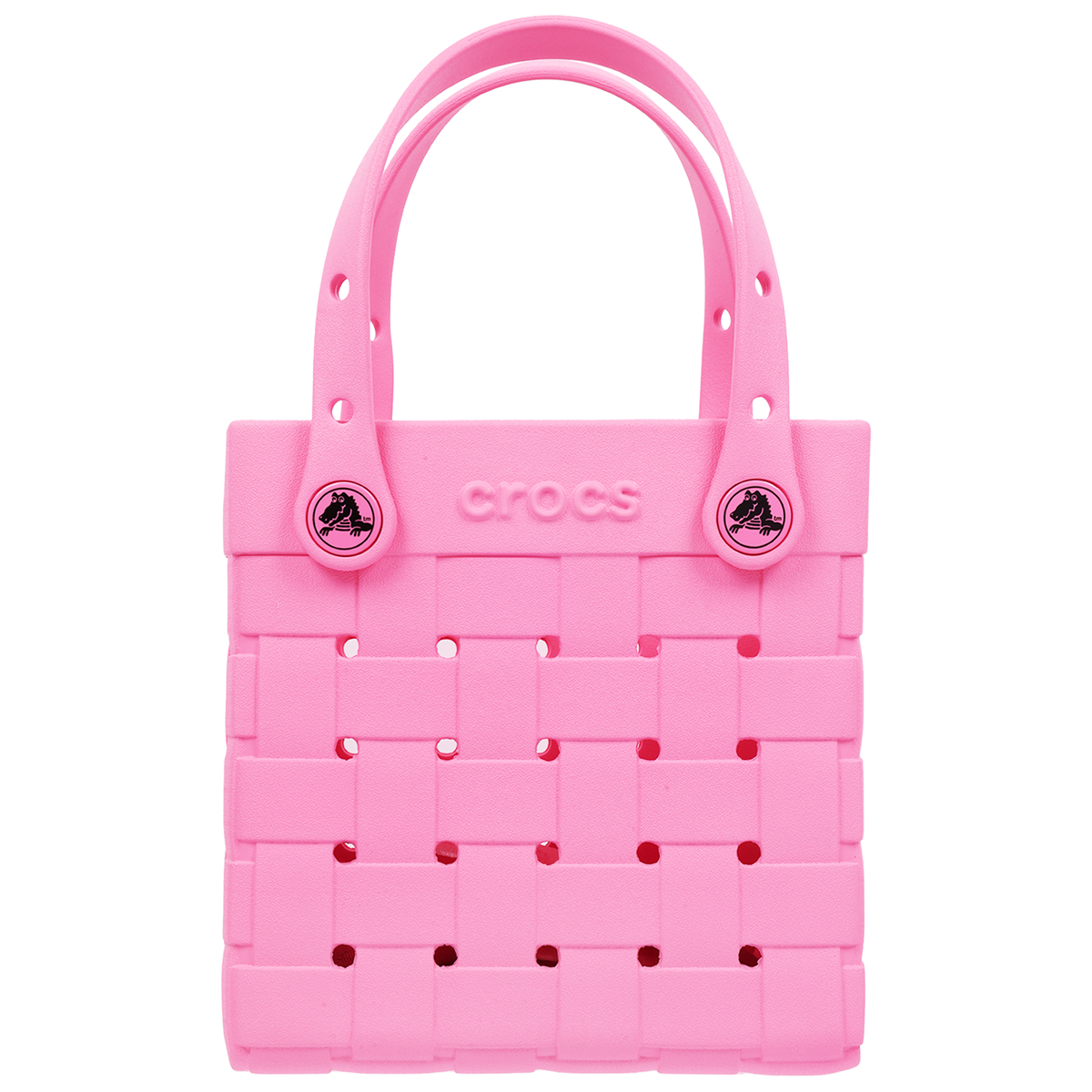Click here for Crocs(tm) Small Woven Style Crossbody Tote with To... prices