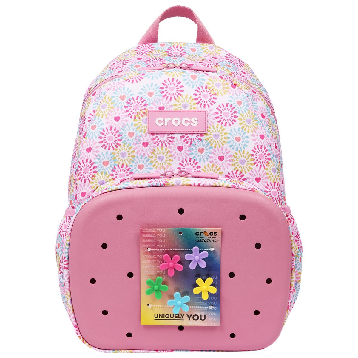 Click here for Crocs(tm) Floral Back to School Backpack with Jibb... prices