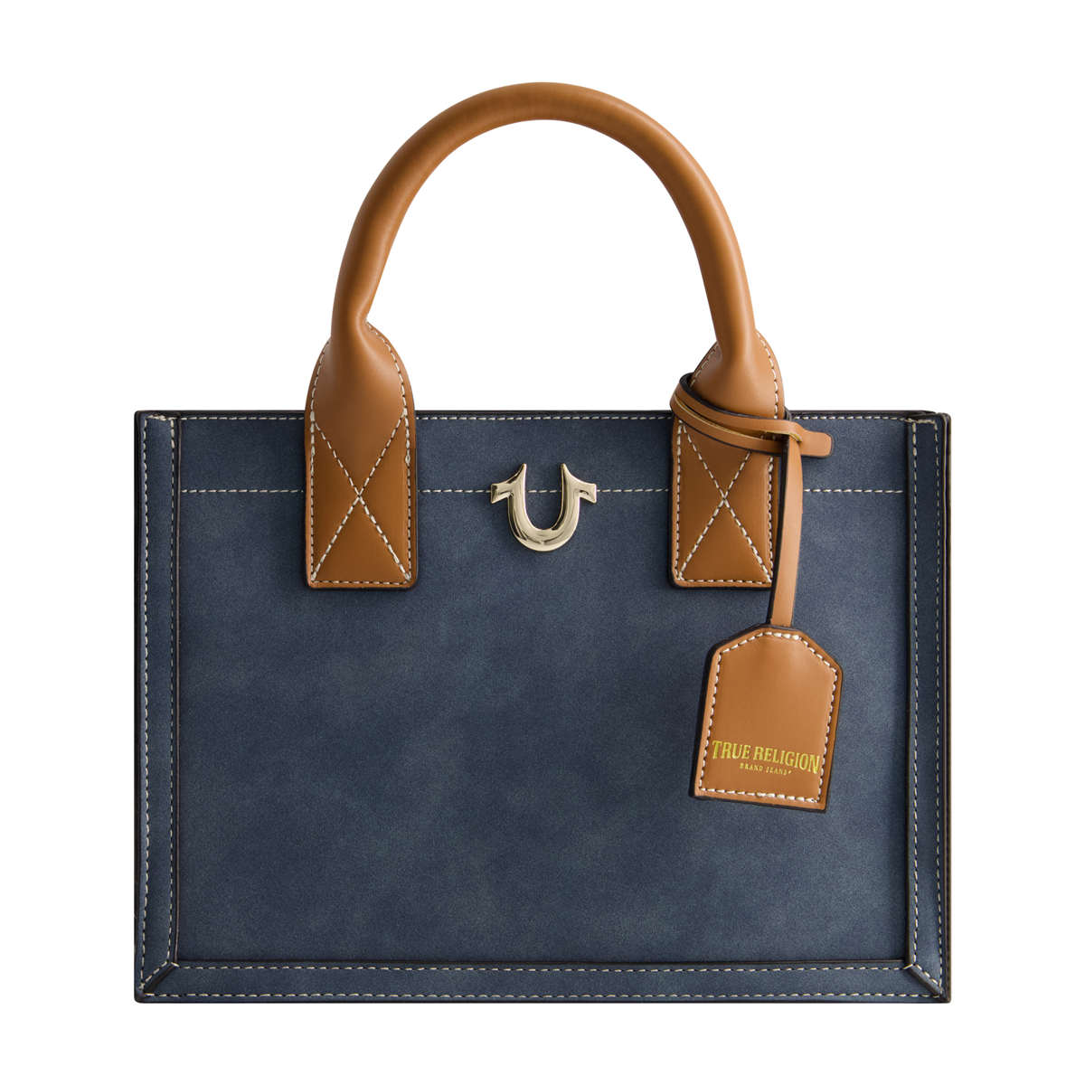 Click here for True Religion Modern Edge Suede Tote prices
