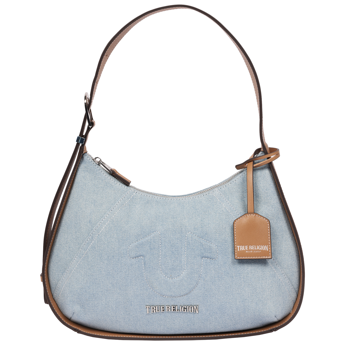 Click here for True Religion Denim Raised Horseshoe Shoulder Bag prices