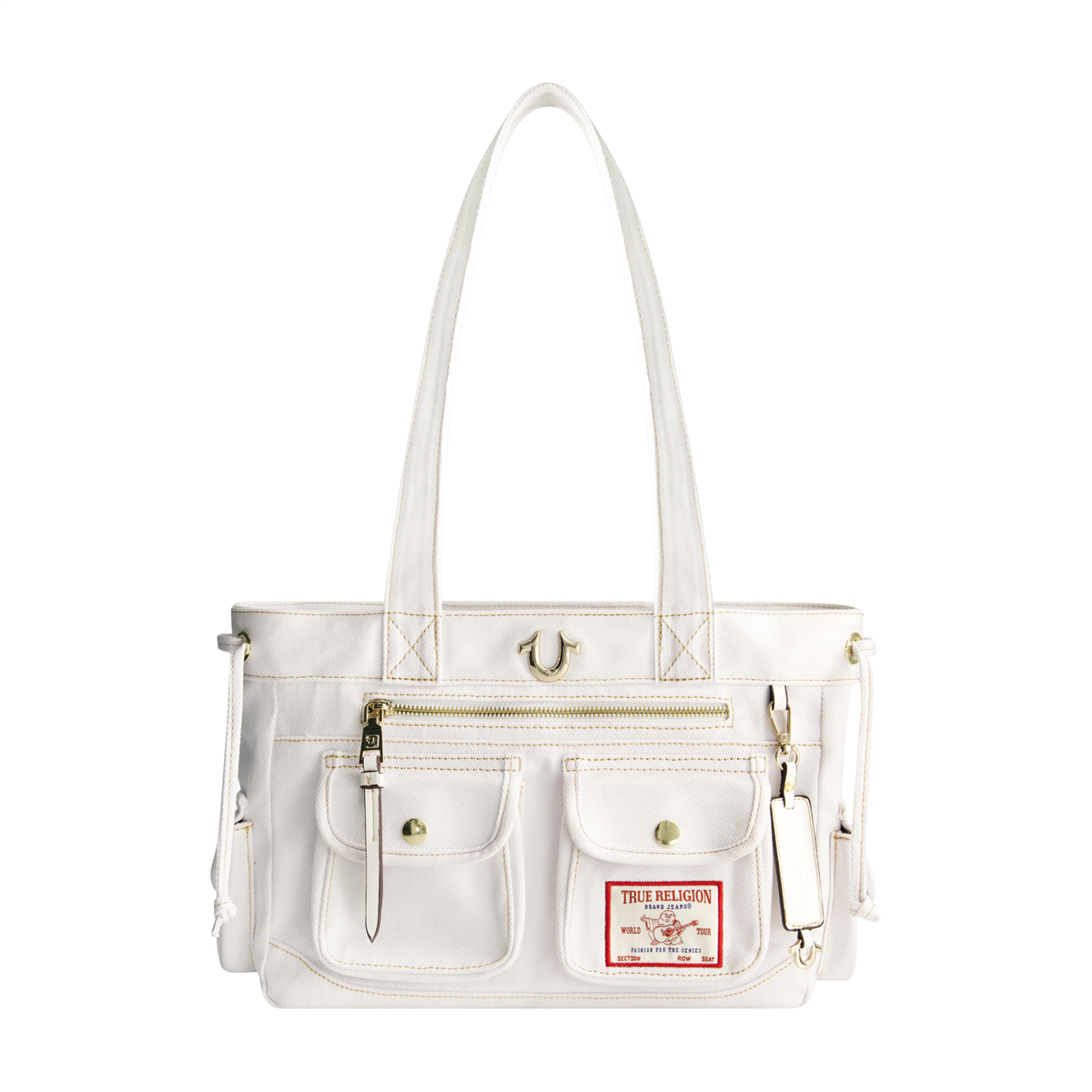 Click here for True Religion Multi-Pocket Denim Tote prices