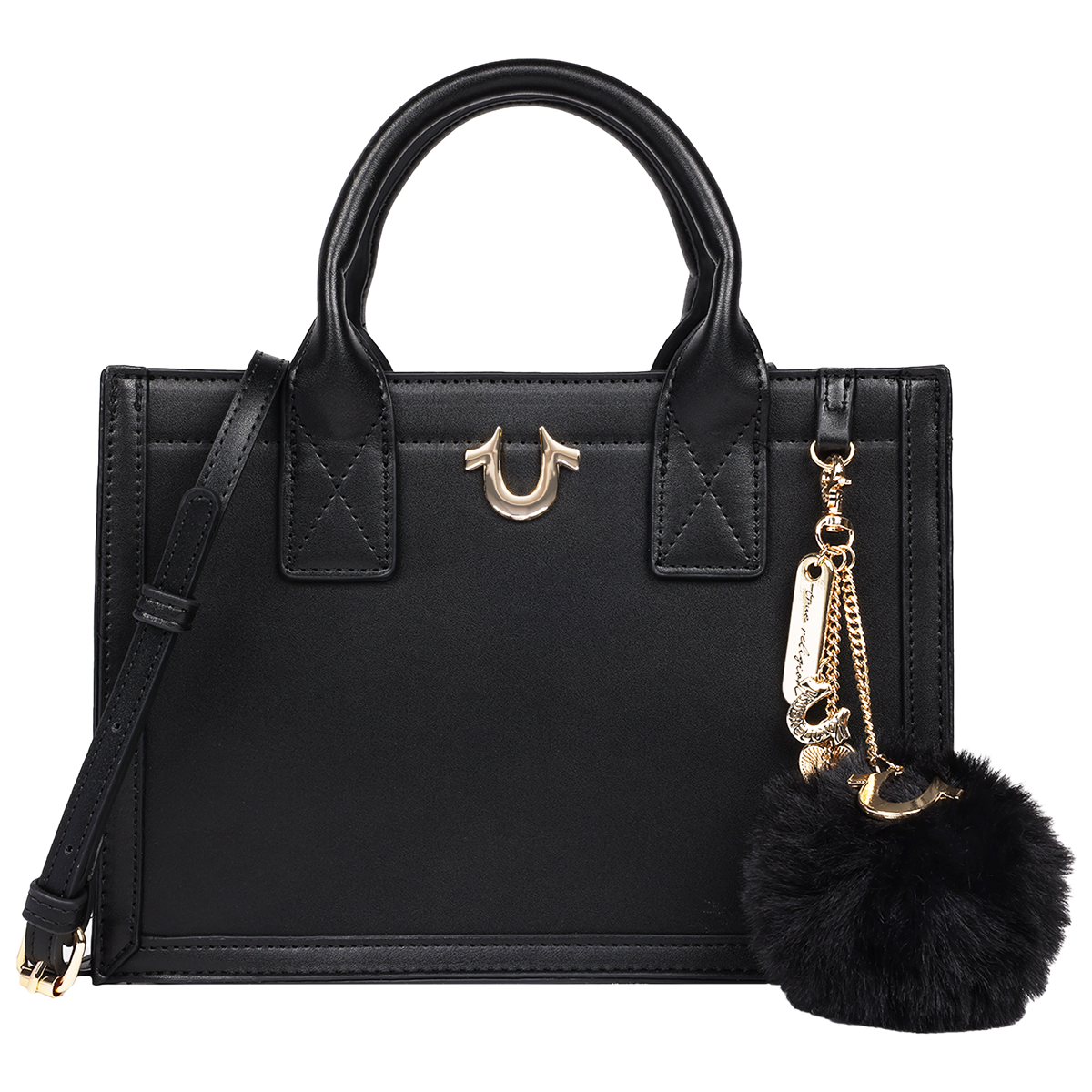 Click here for True Religion Pom Dangle Modern Tote prices