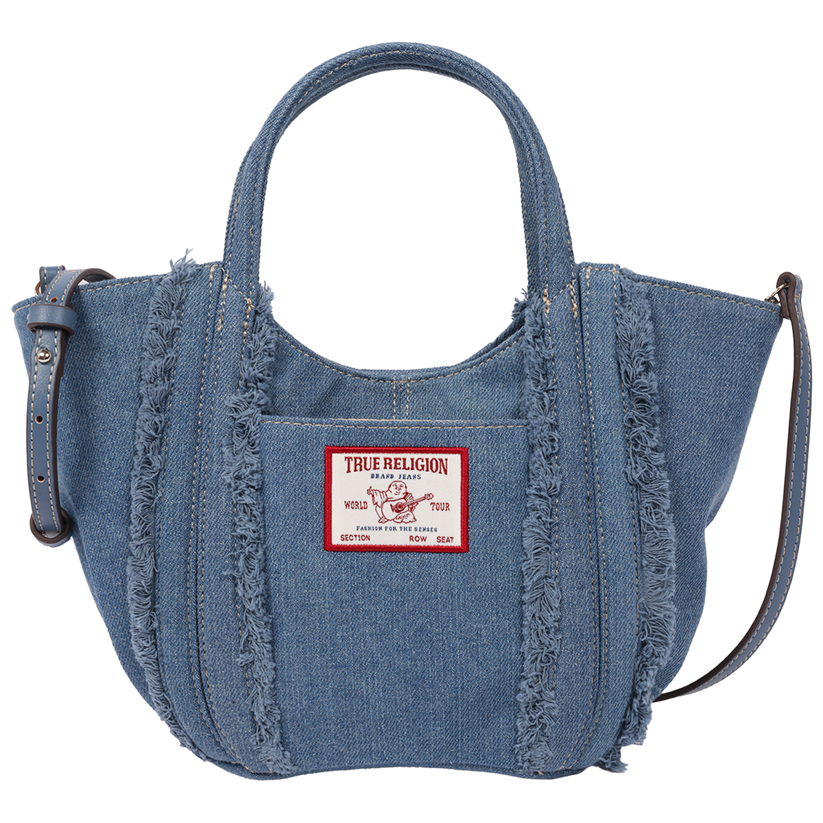 Click here for True Religion Atlas Frayed Medium Tote Bag prices