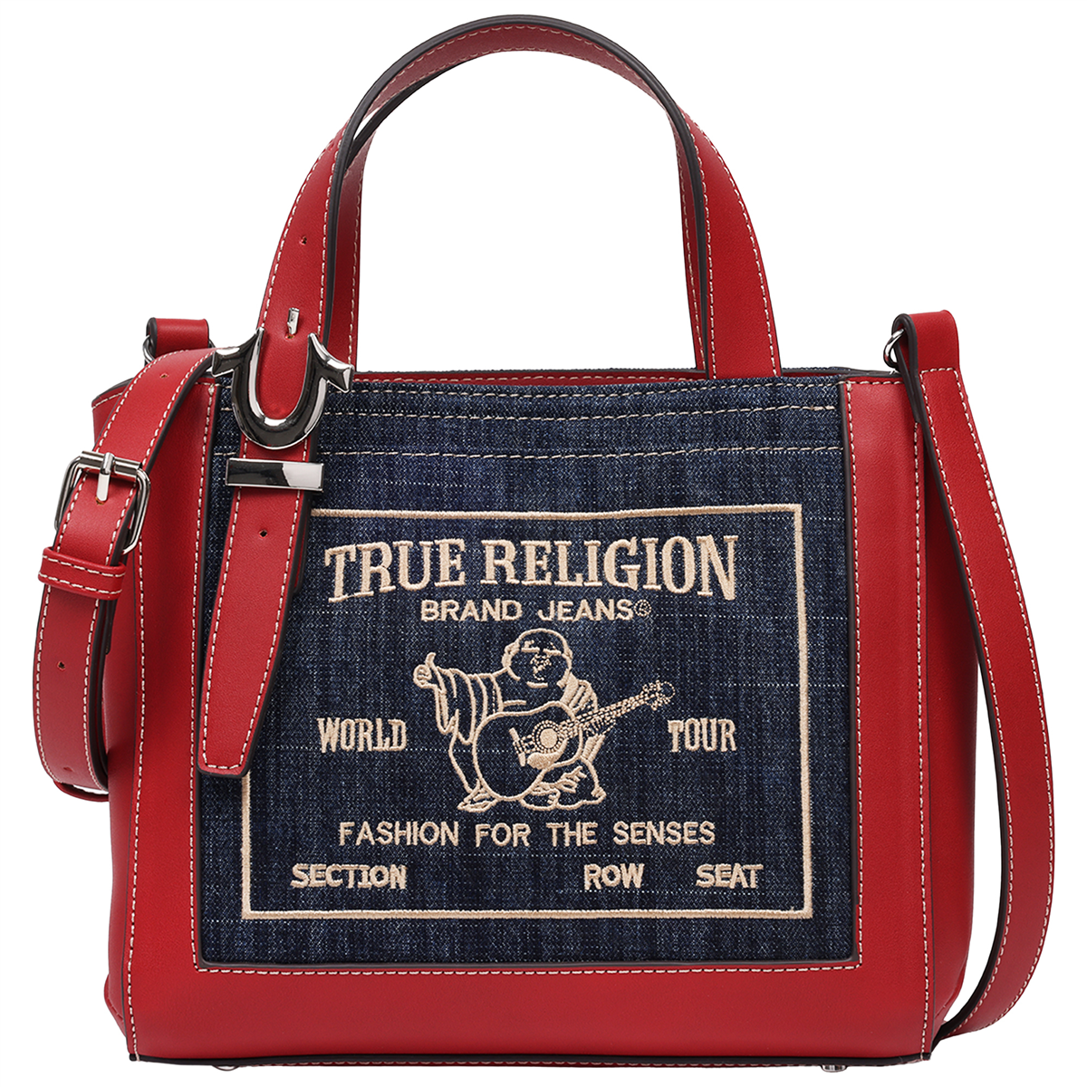 Click here for True Religion Arvin Buddha Motif Crossbody Tote prices