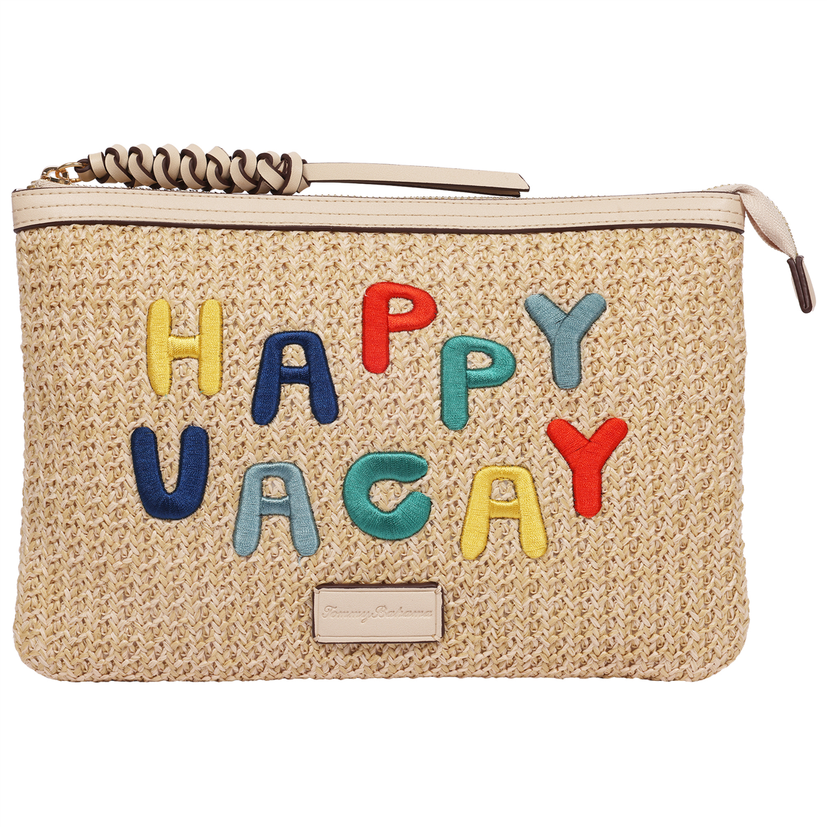 Click here for Tommy Bahama Happy Vacay Raffia Clutch prices