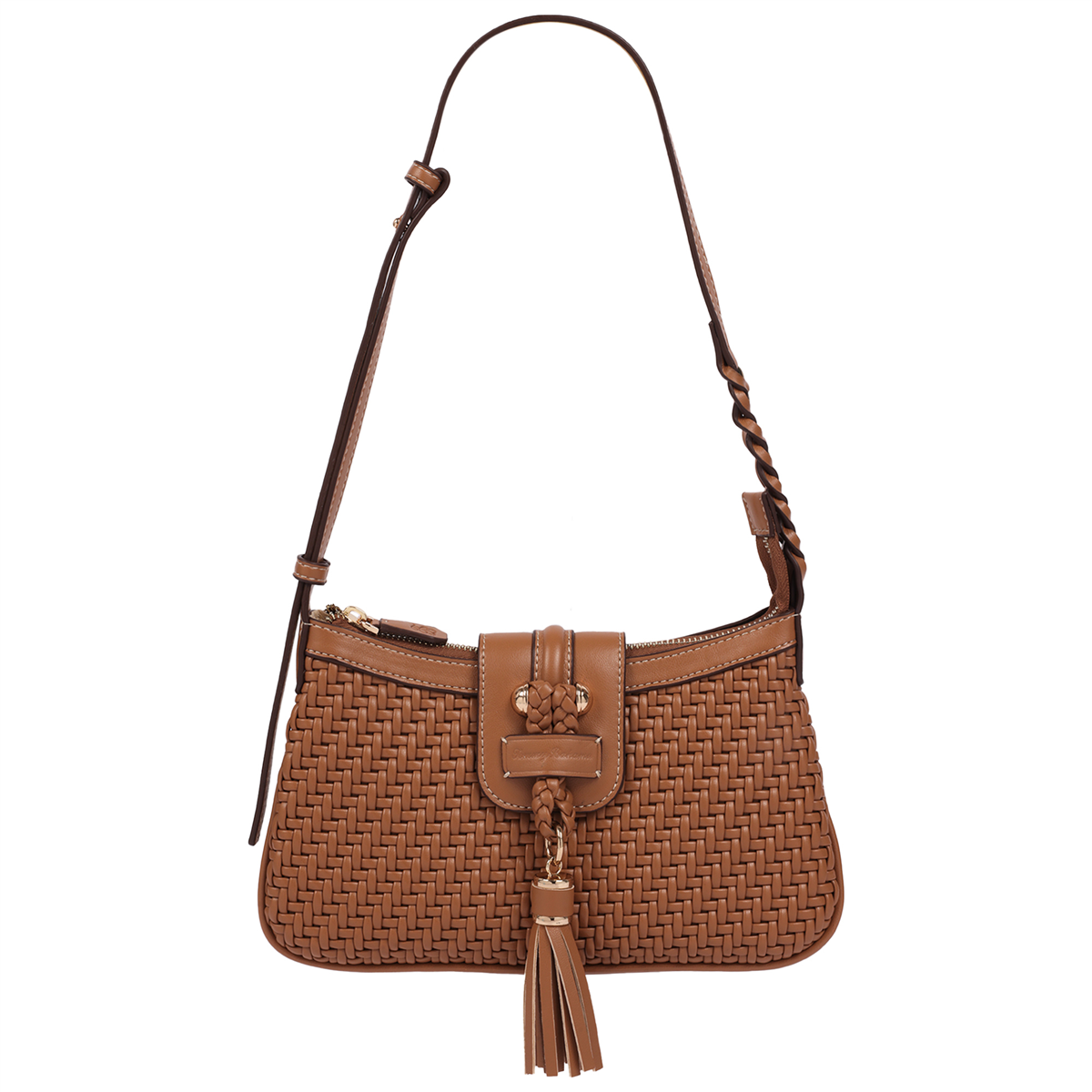 Click here for Tommy Bahama Tassel Tab Woven Shoulder Bag prices