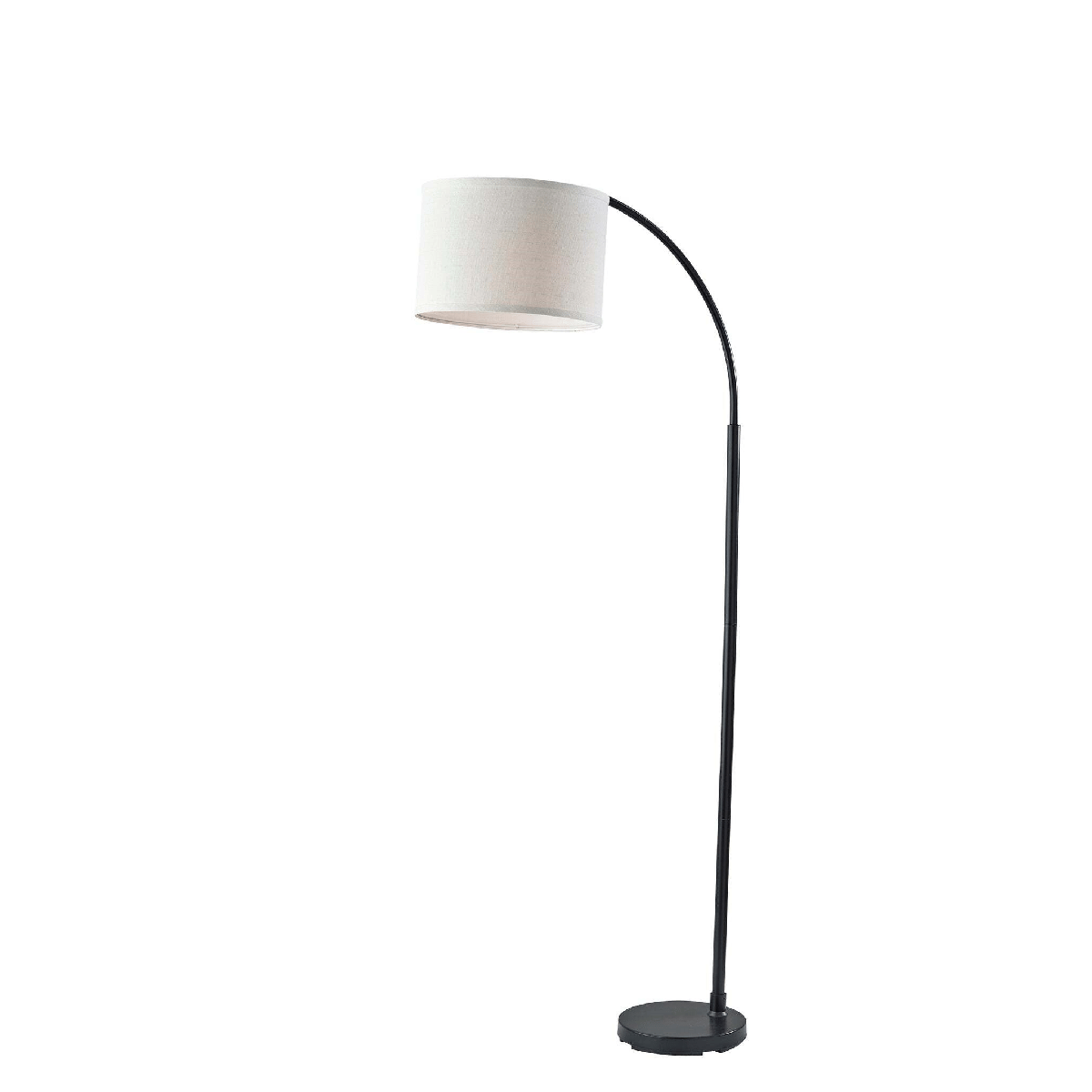 Click here for Simplee Adesso Jace Floor Lamp with Off-White Shad... prices