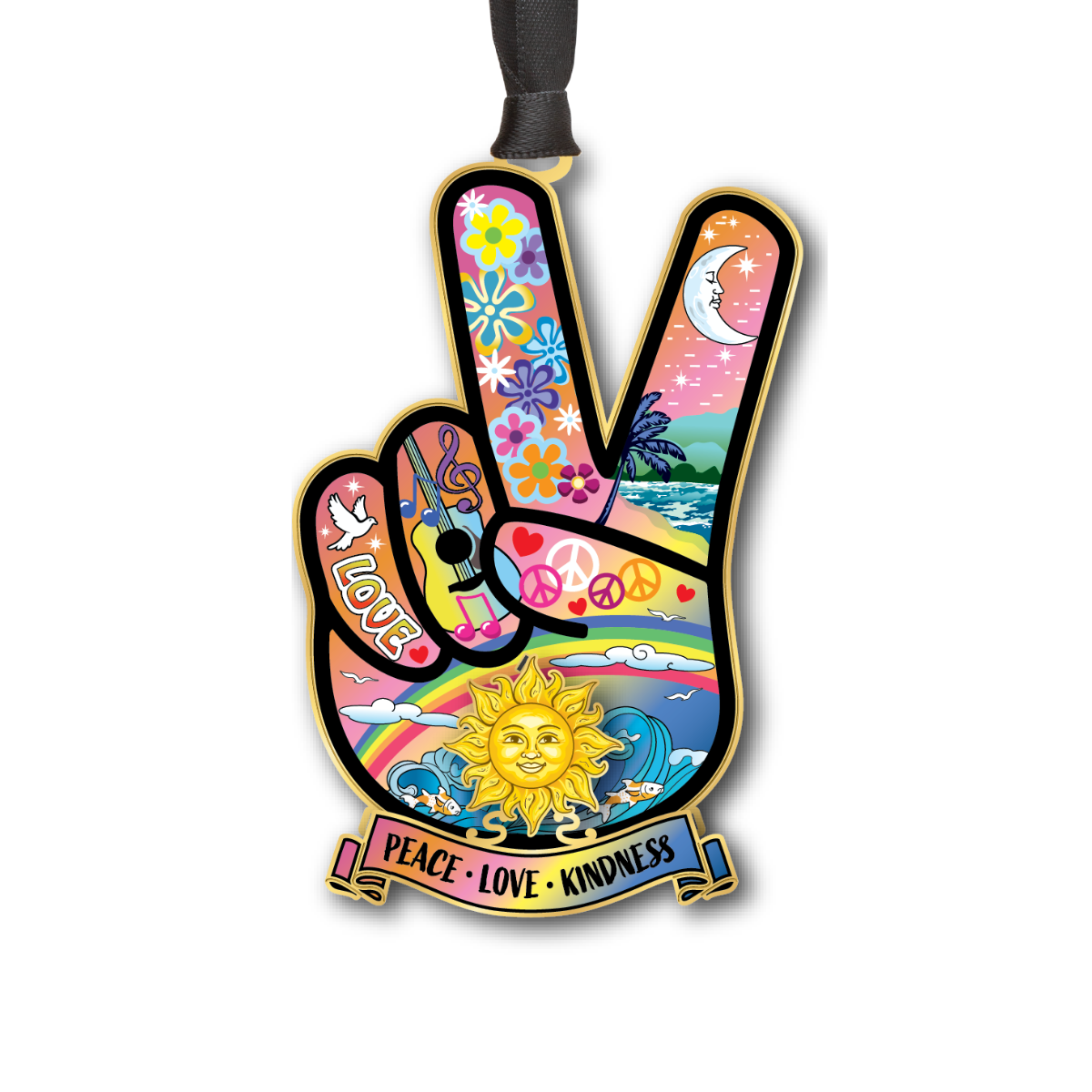 Click here for Beacon Design Hand Peace Sign Ornament prices