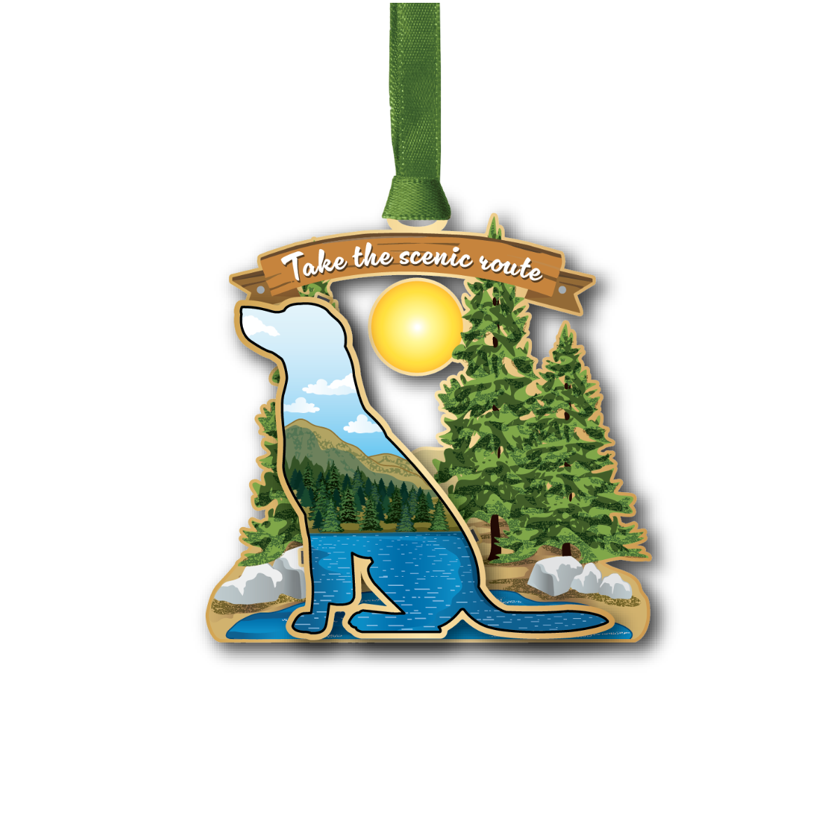Click here for Beacon Design Take the Scenic Route Ornament prices
