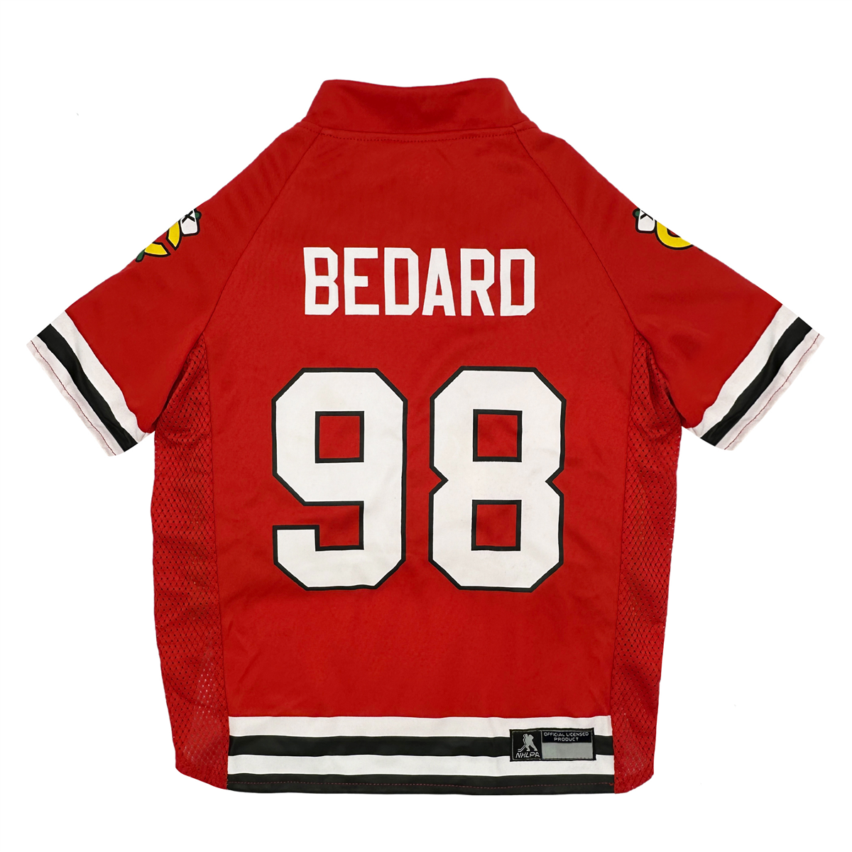 Click here for NHLPA Chicago Blackhawks Connor Bedard Pet Jersey prices