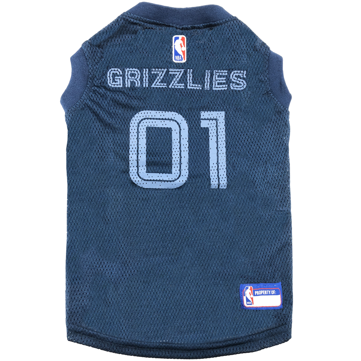 Click here for NBA Memphis Grizzlies Basketball Mesh Pet Jersey prices