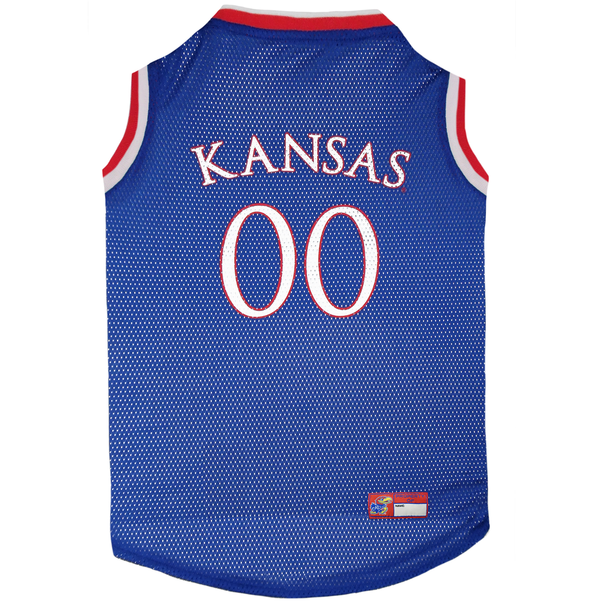 Click here for NCAA Kansas Jayhawks Basketball Pet Jersey prices