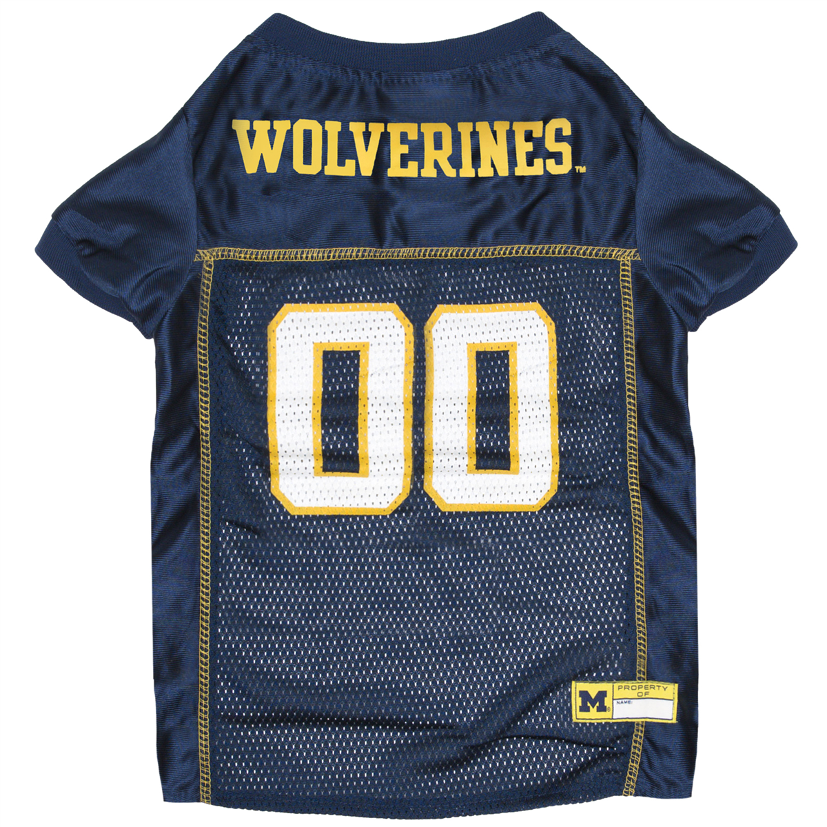 Click here for NCAA Michigan Wolverines Mesh Pet Jersey prices