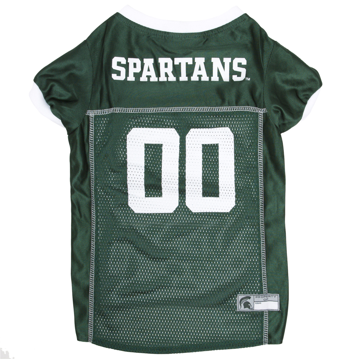 Click here for NCAA Michigan State Spartans Mesh Pet Jersey prices