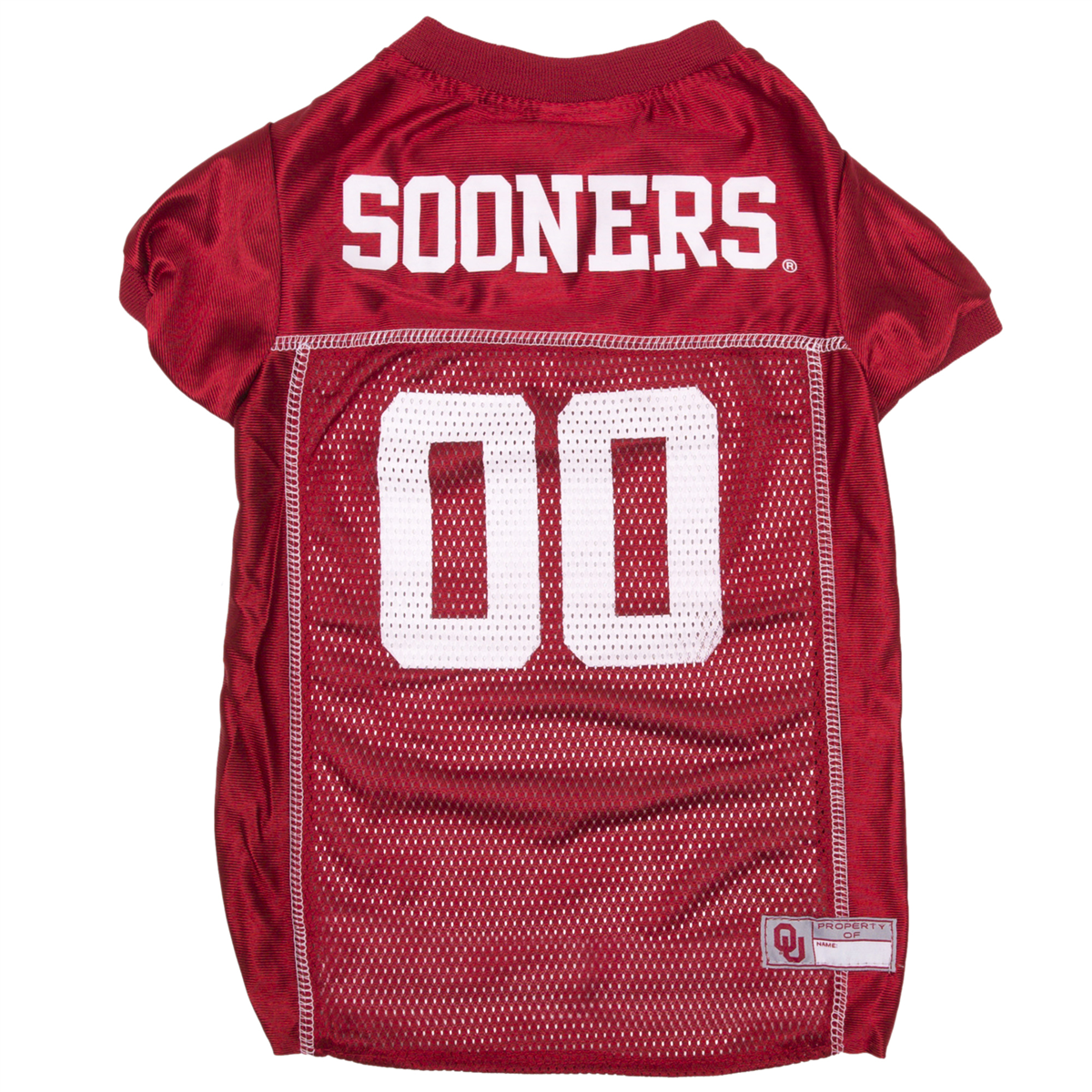 Click here for NCAA Oklahoma Sooners Mesh Pet Jersey prices
