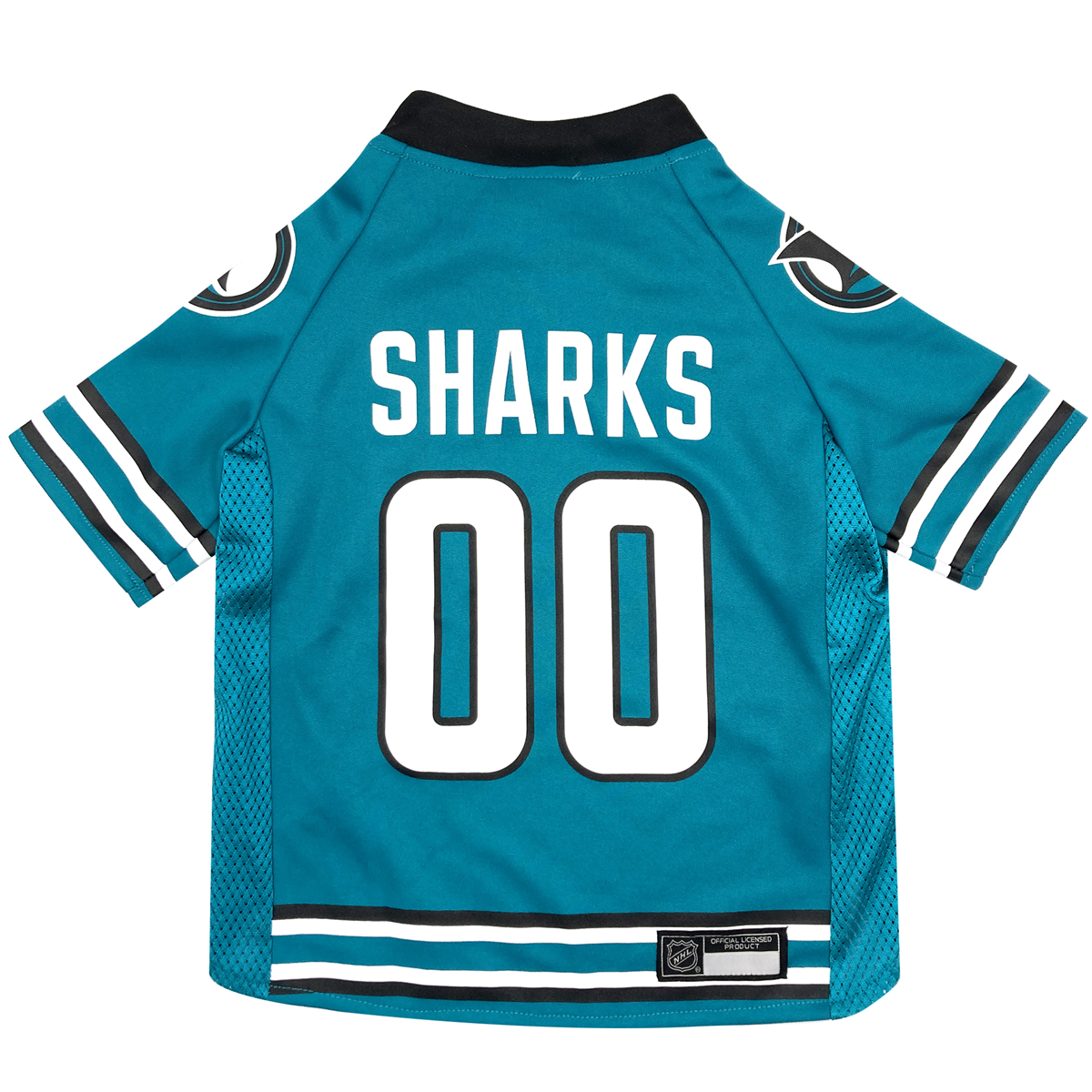 Click here for NHL San Jose Sharks Pet Jersey prices