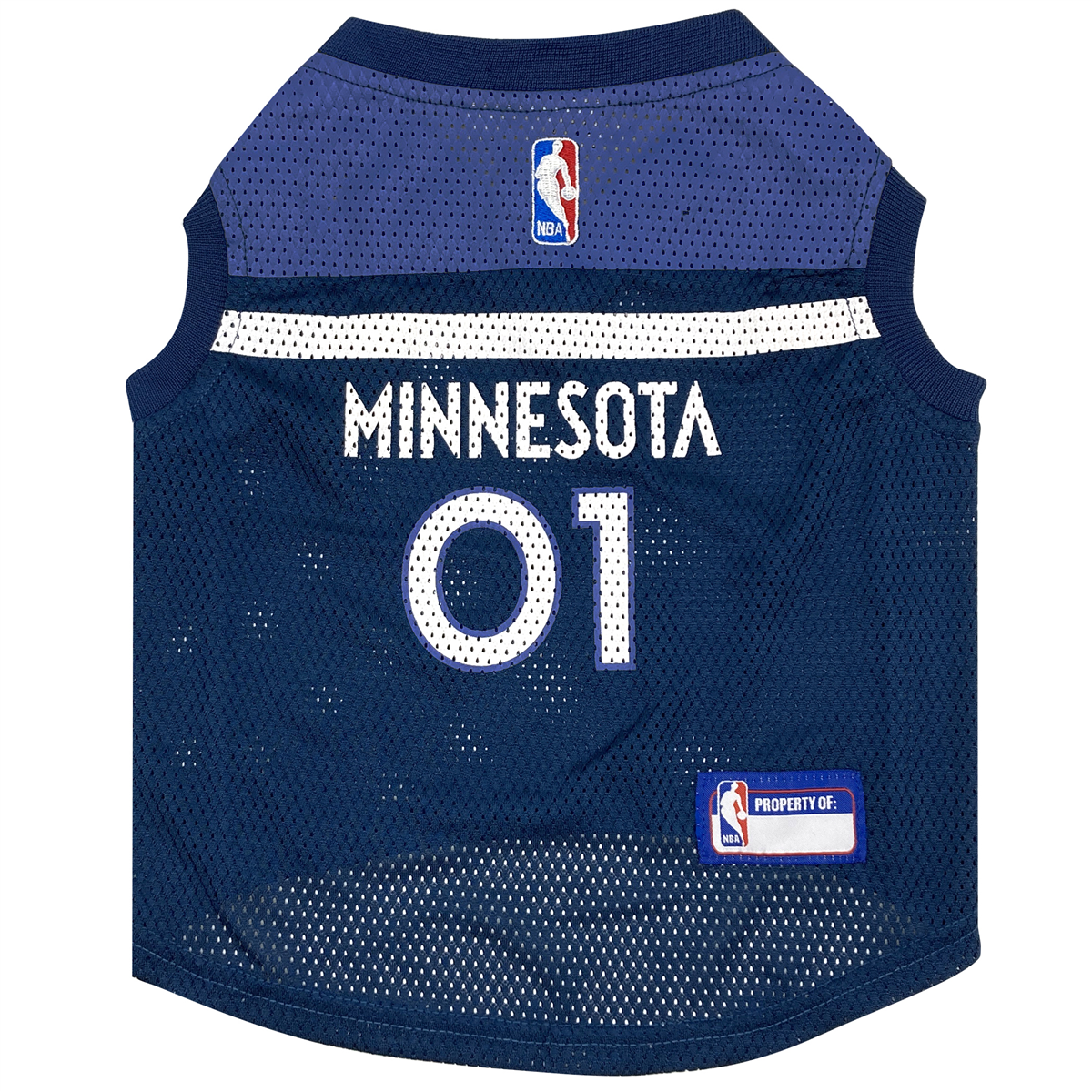 Click here for NBA Minnesota Timberwolves Mesh Basketball Pet Jer... prices