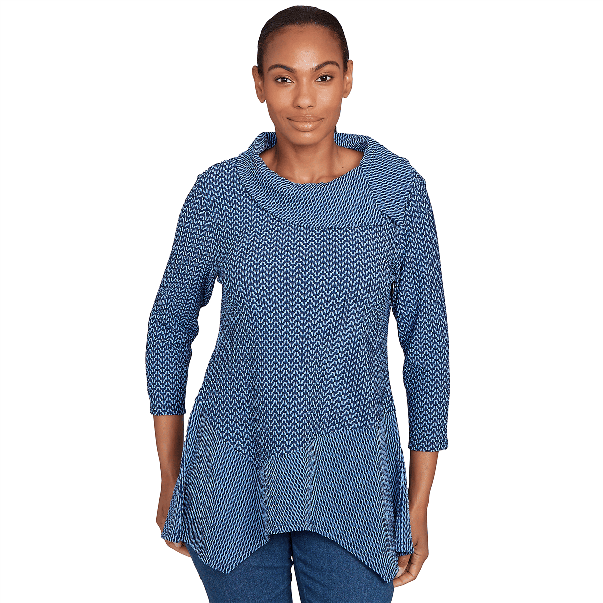 Click here for Womens Ruby Rd. Must Haves I Split Cowl Neck Herri... prices