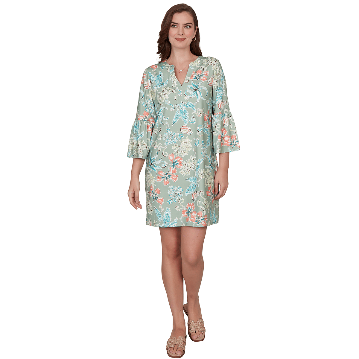 Click here for Womens Ruby Rd. Swing Into Spring Oceania Floral S... prices