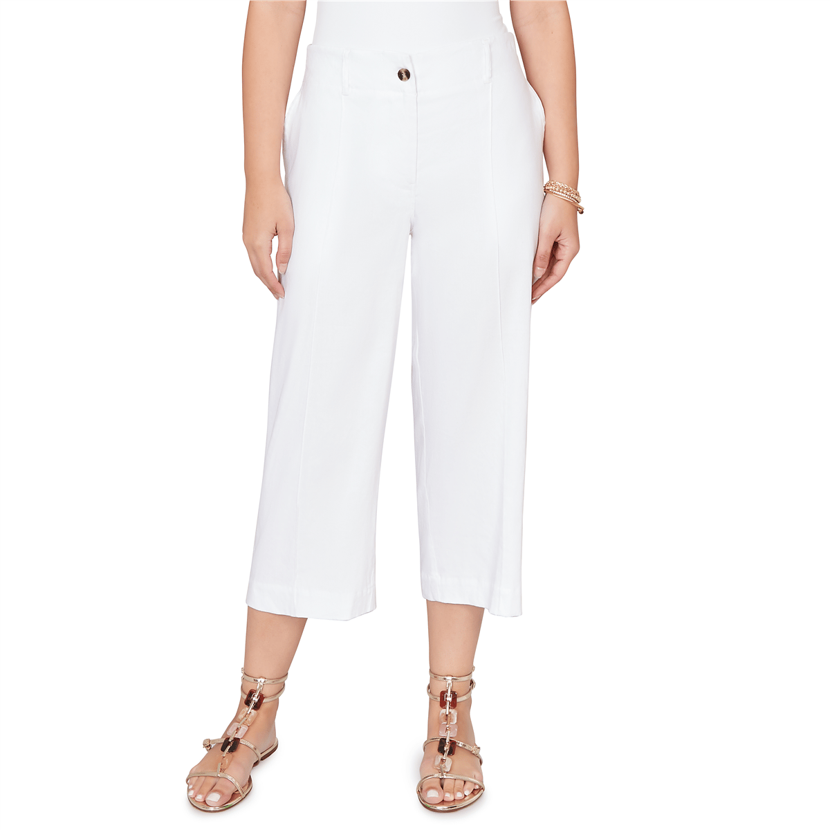 Click here for Womens Ruby Rd. Renaissance Romance Linen Wide Leg... prices