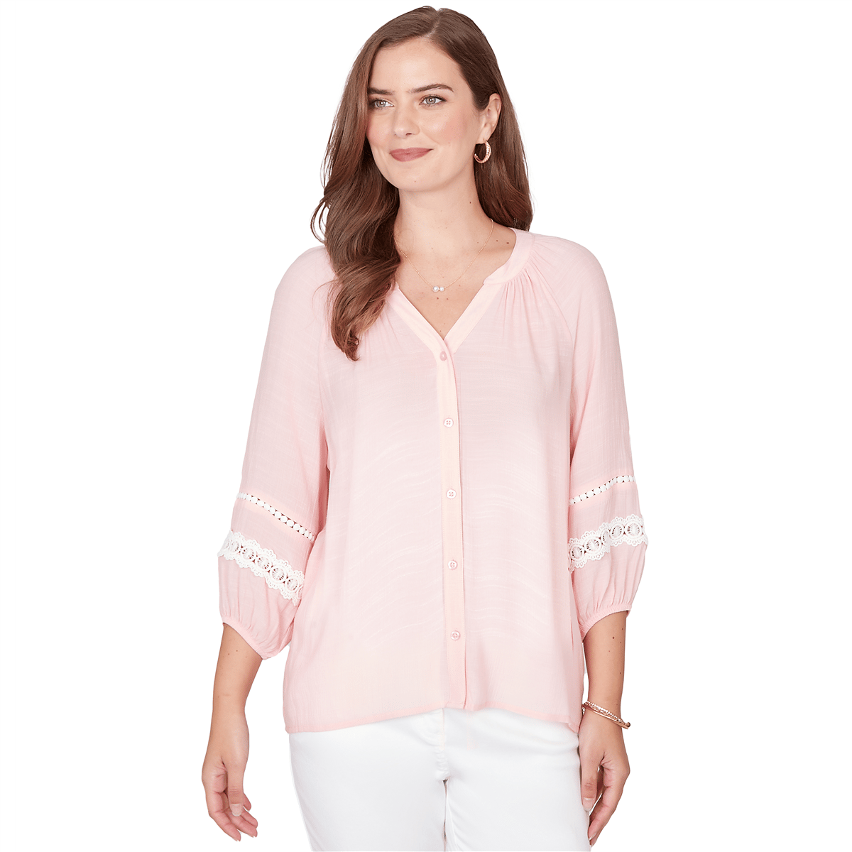 Click here for Womens Ruby Rd. Renaissance Romance 3/4 Sleeve But... prices