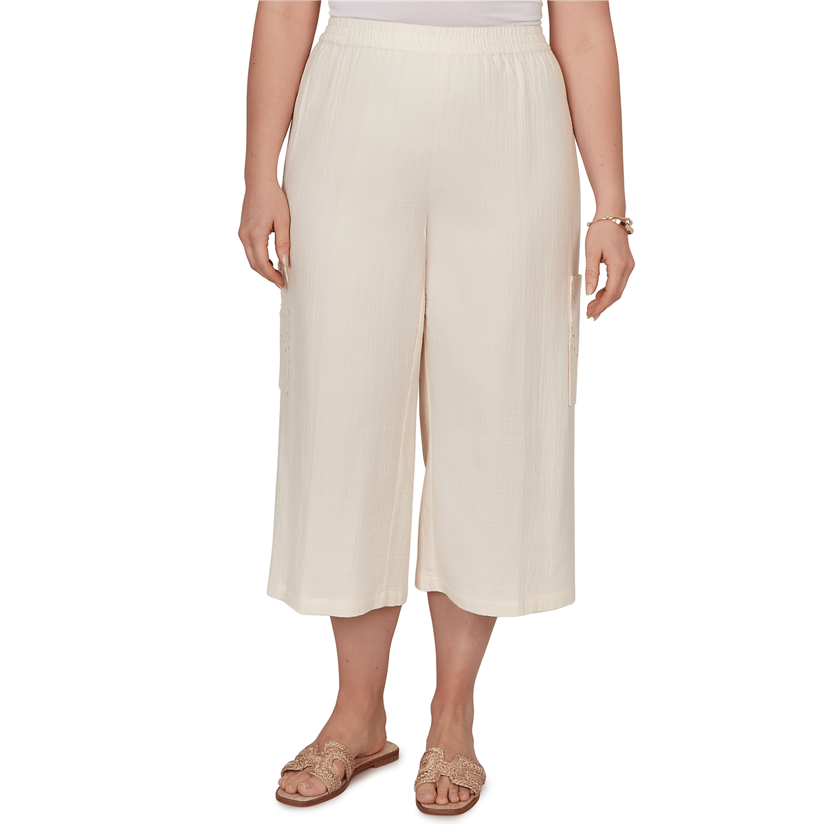 Click here for Plus Size Ruby Rd. Renaissance Romance Pull On Car... prices