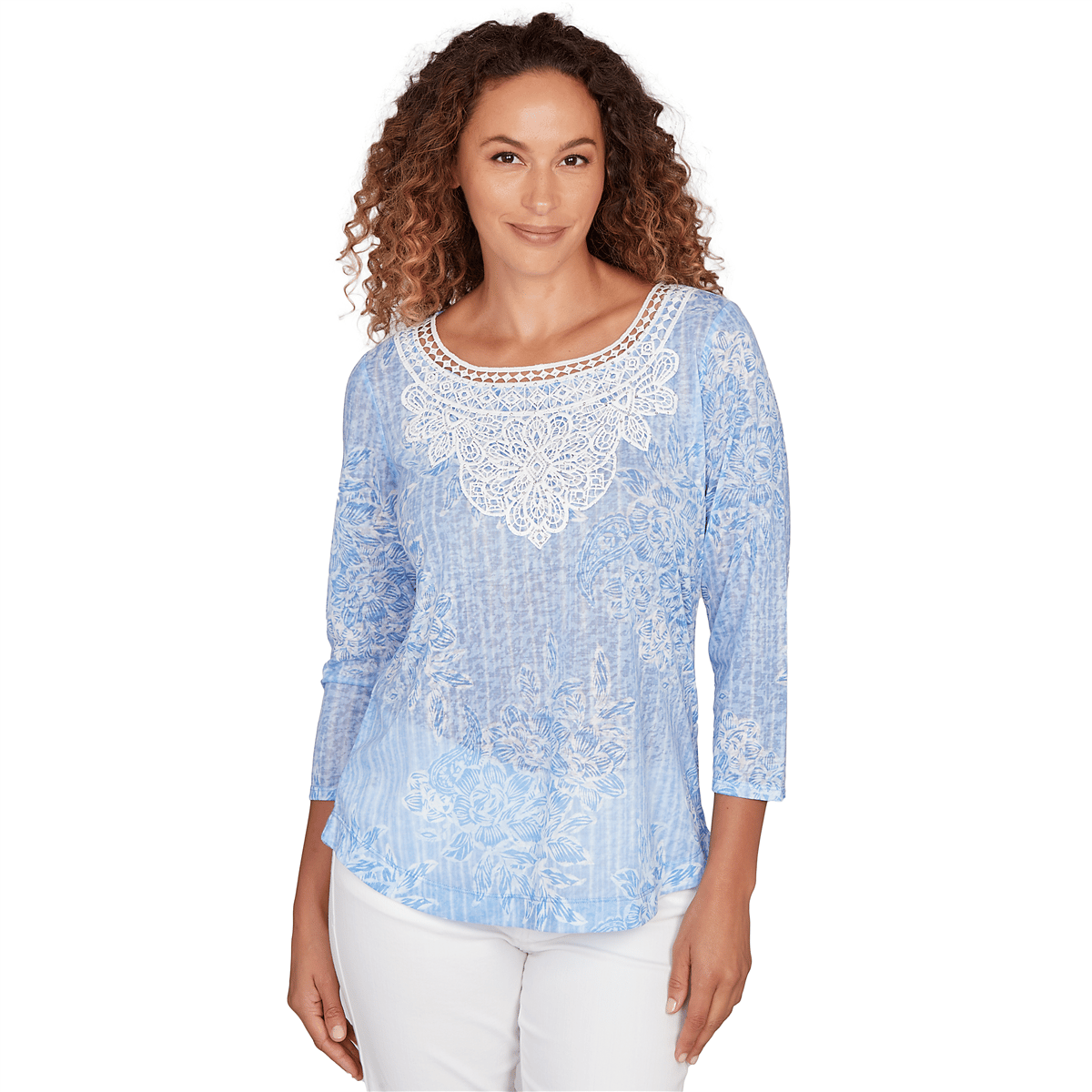 Click here for Womens Ruby Rd. California Dreaming Floral Abstrac... prices