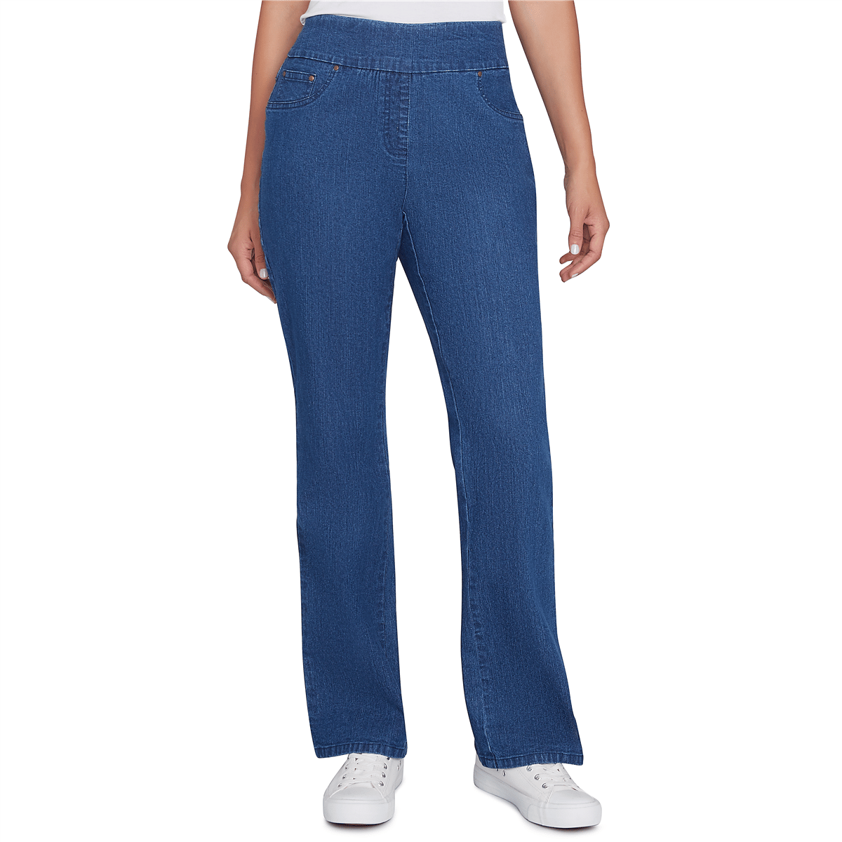 Click here for Womens Ruby Rd. Key Items Pull On Bootcut Flare Je... prices