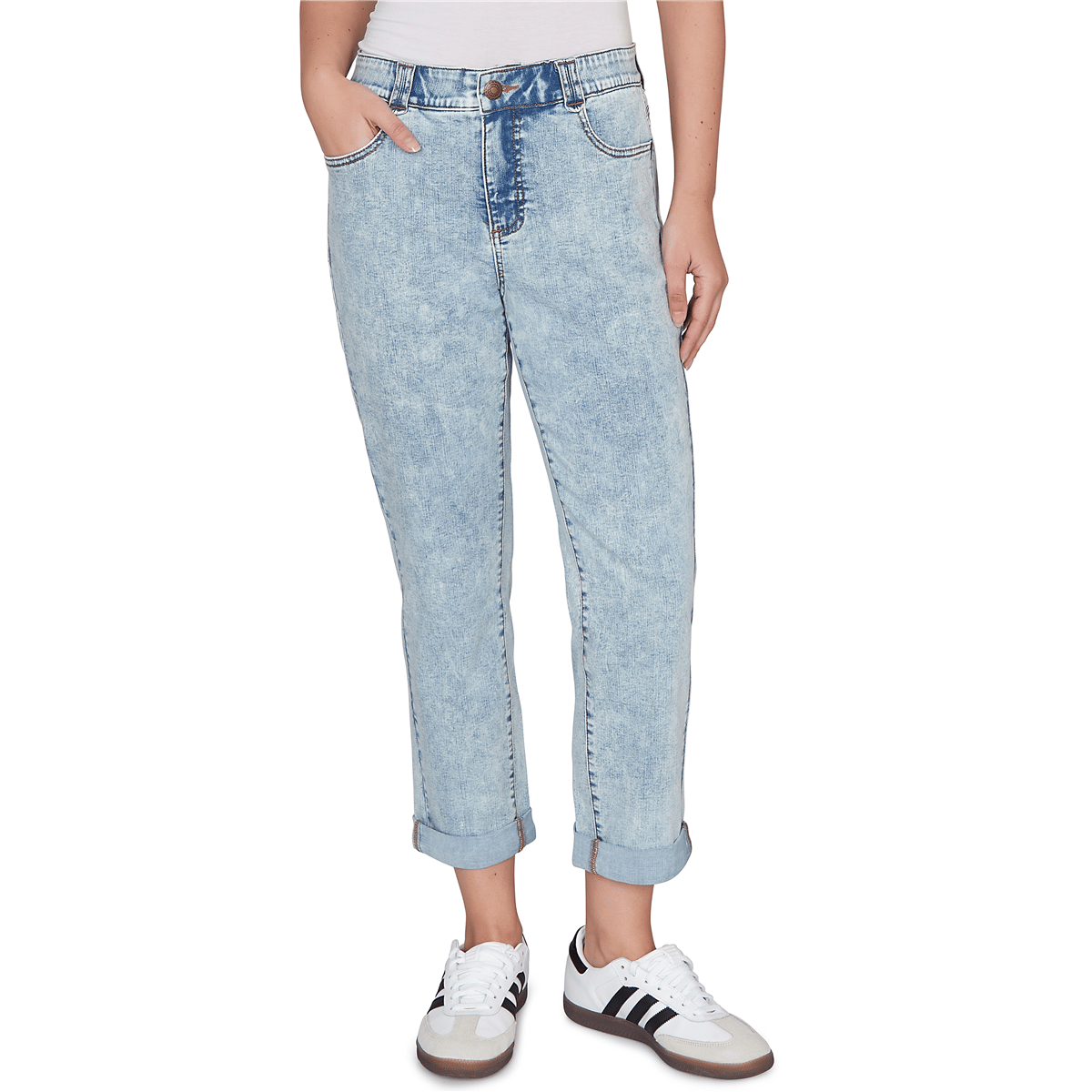 Click here for Womens Ruby Rd. Key Items Premium Stretch Denim Gi... prices