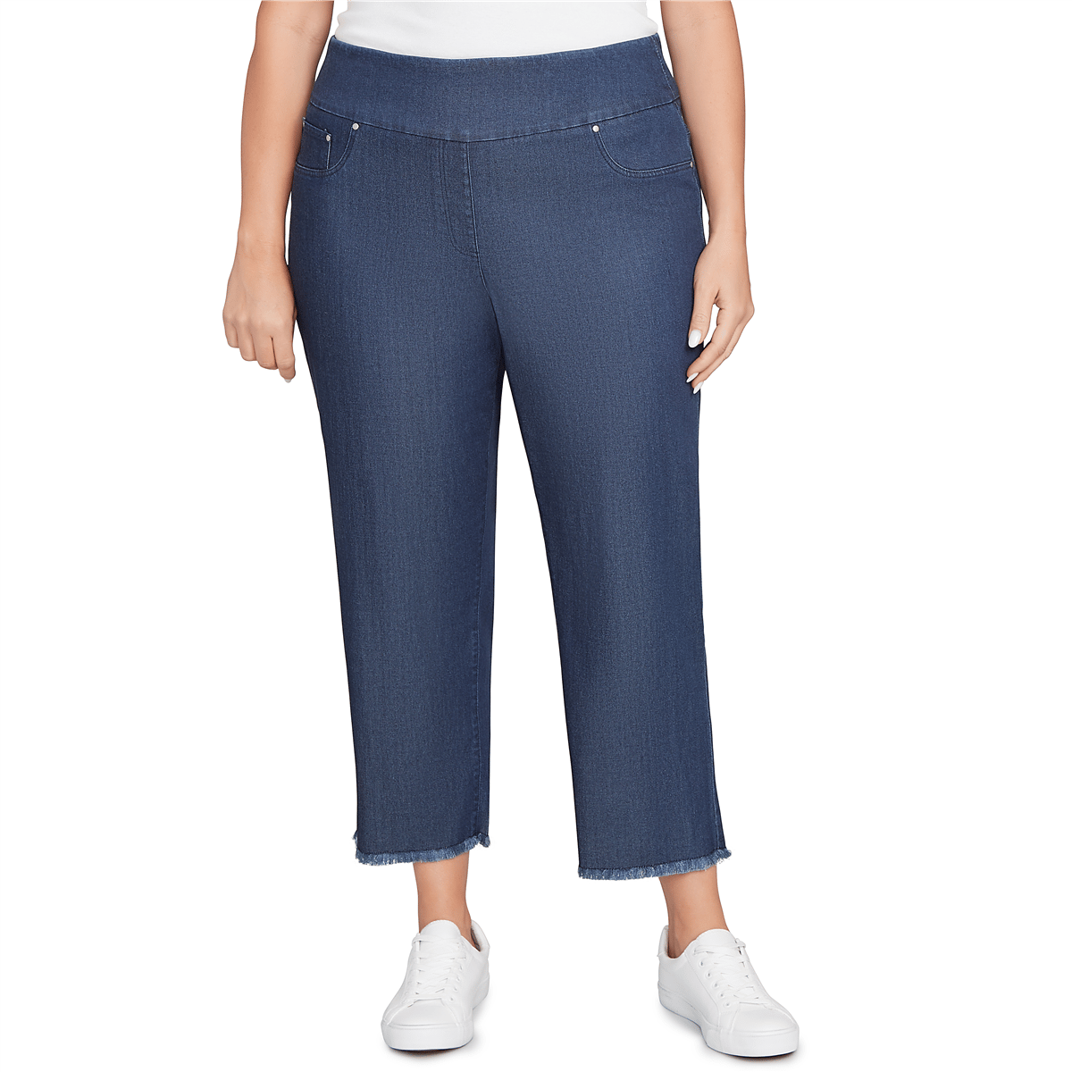 Click here for Plus Size Ruby Rd. Key Items Elastic Waist Pull On... prices