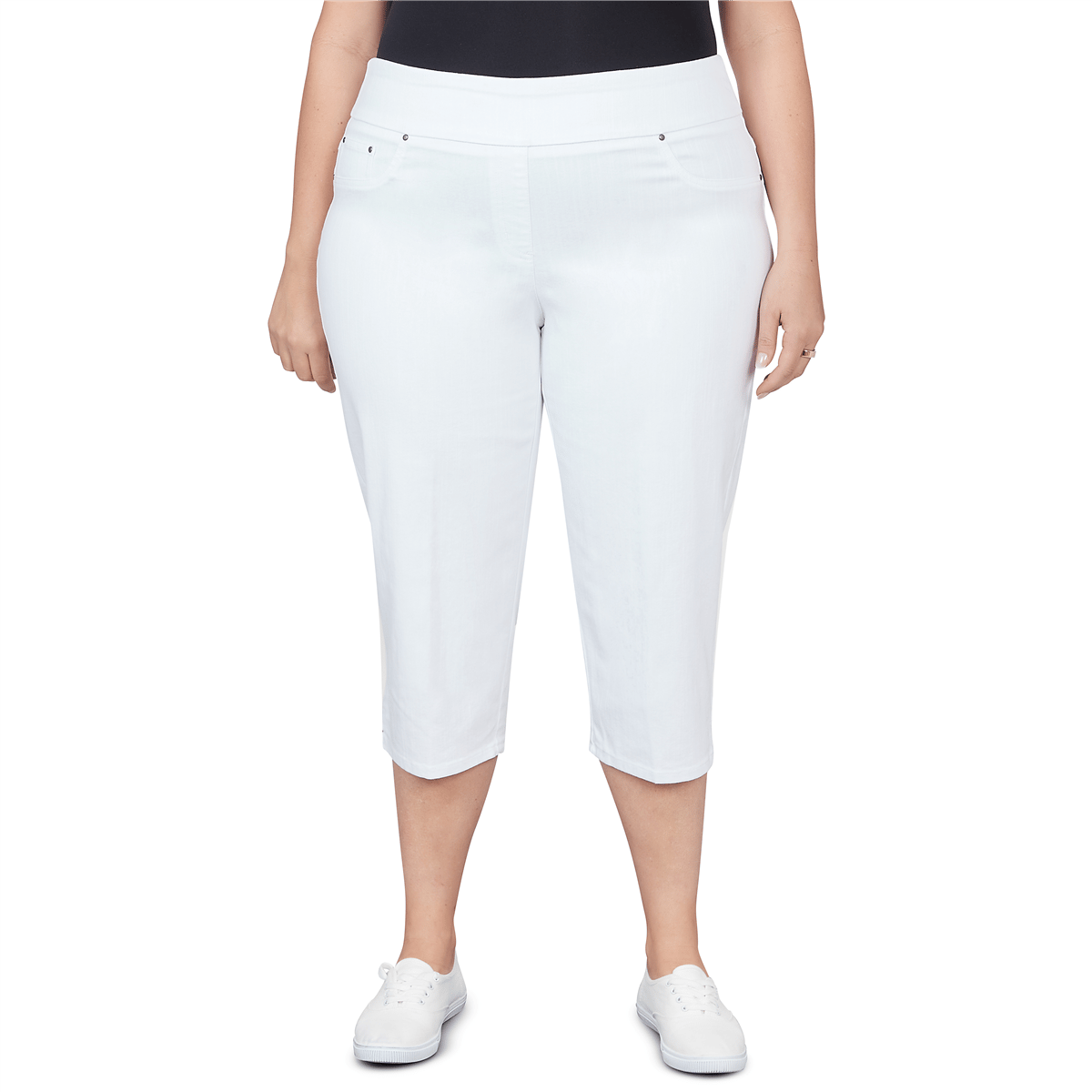 Click here for Plus Size Ruby Rd. Key Items Extra Stretch Pull On... prices