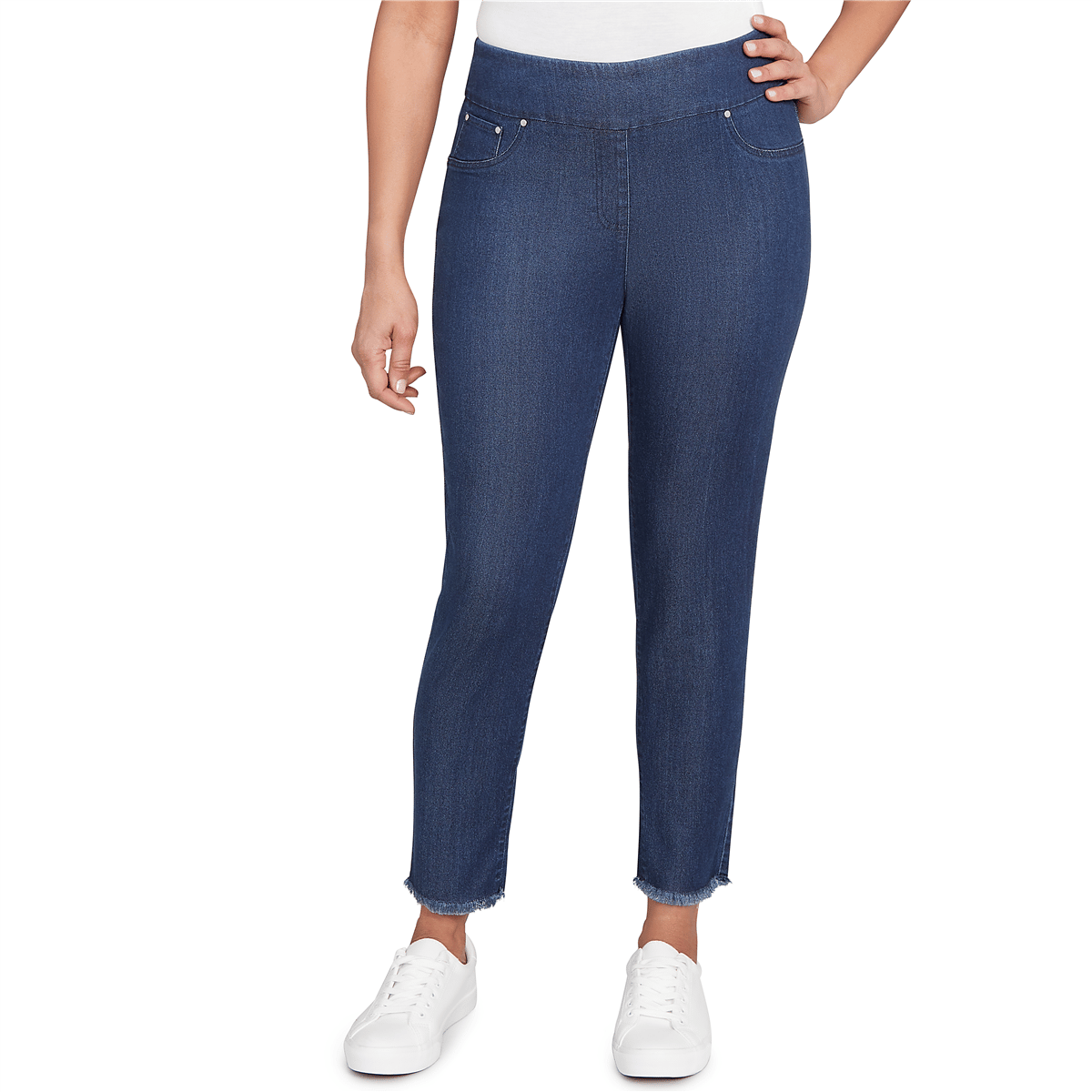 Click here for Petite Ruby Rd. Key Items Elastic Waist Pull On De... prices