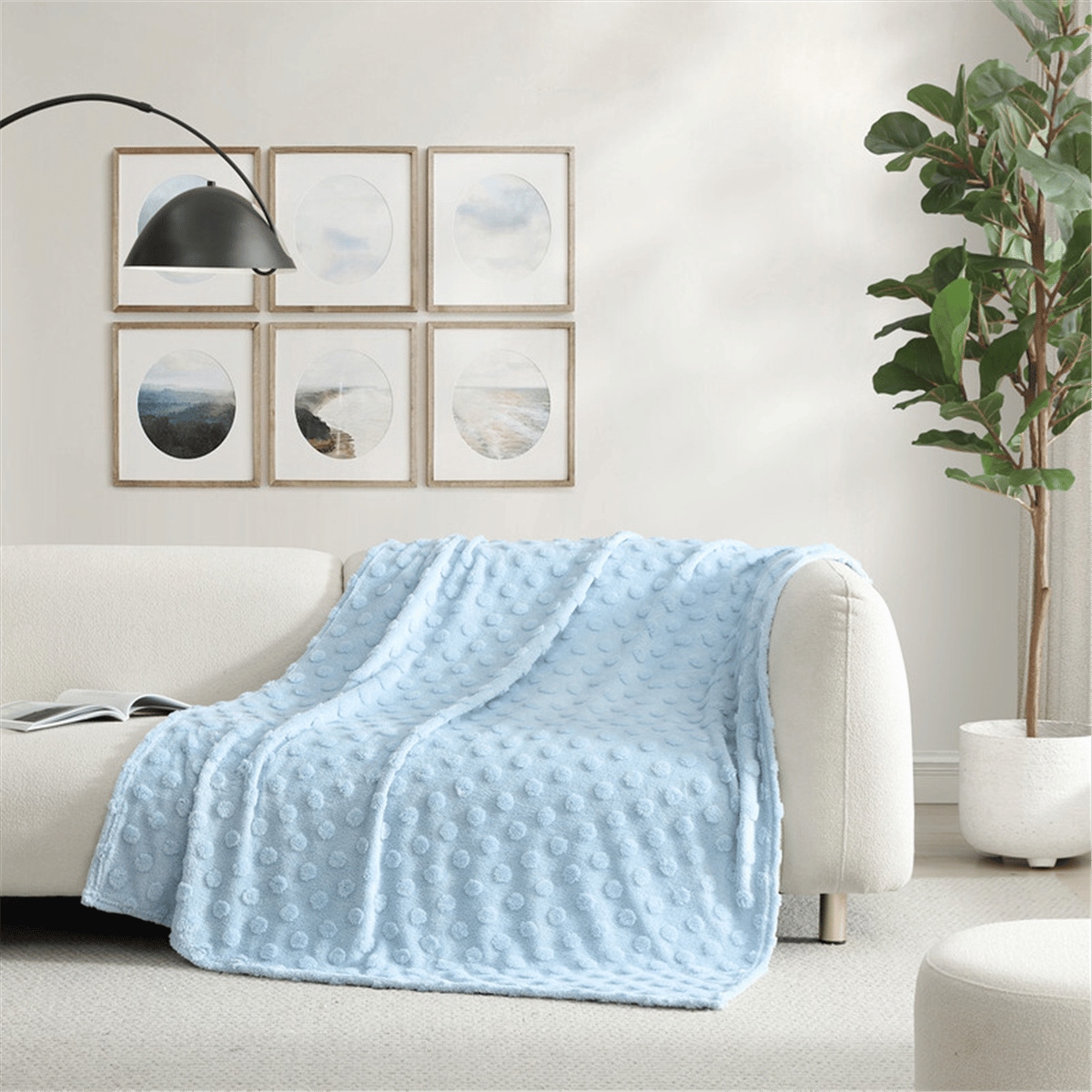 Click here for Swift Home Pom Pom Textured Soft Plush Cozy Throw... prices