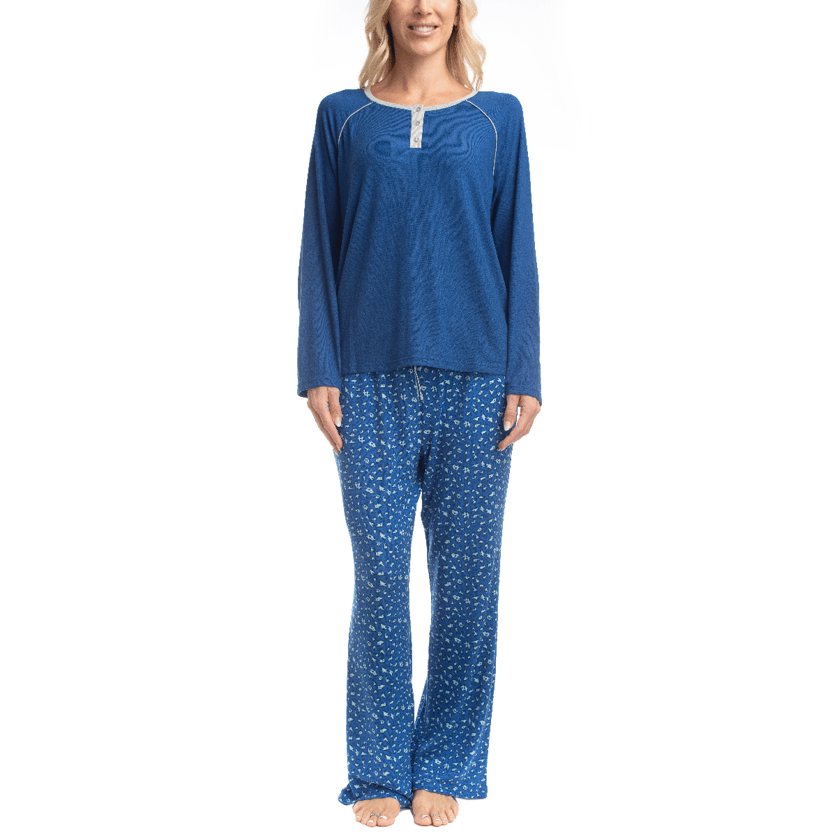 Click here for Womens Goodnight Kiss Cherry & Merry Leopard Henle... prices