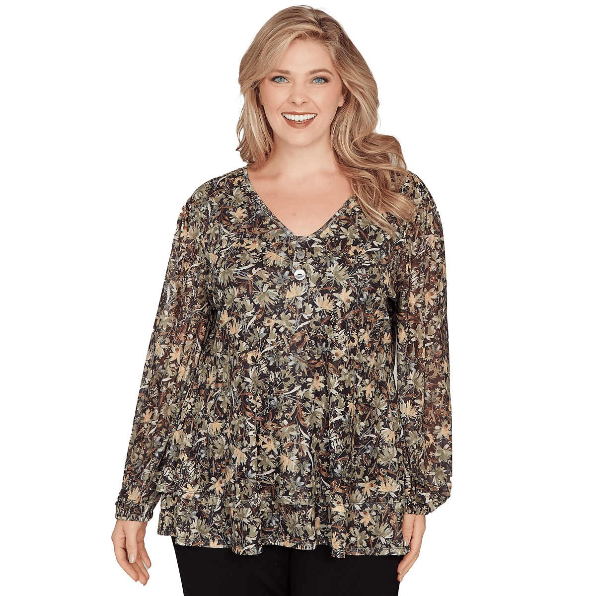 Click here for Plus Size Skyes the Limit Autumn Countryside Leaf... prices