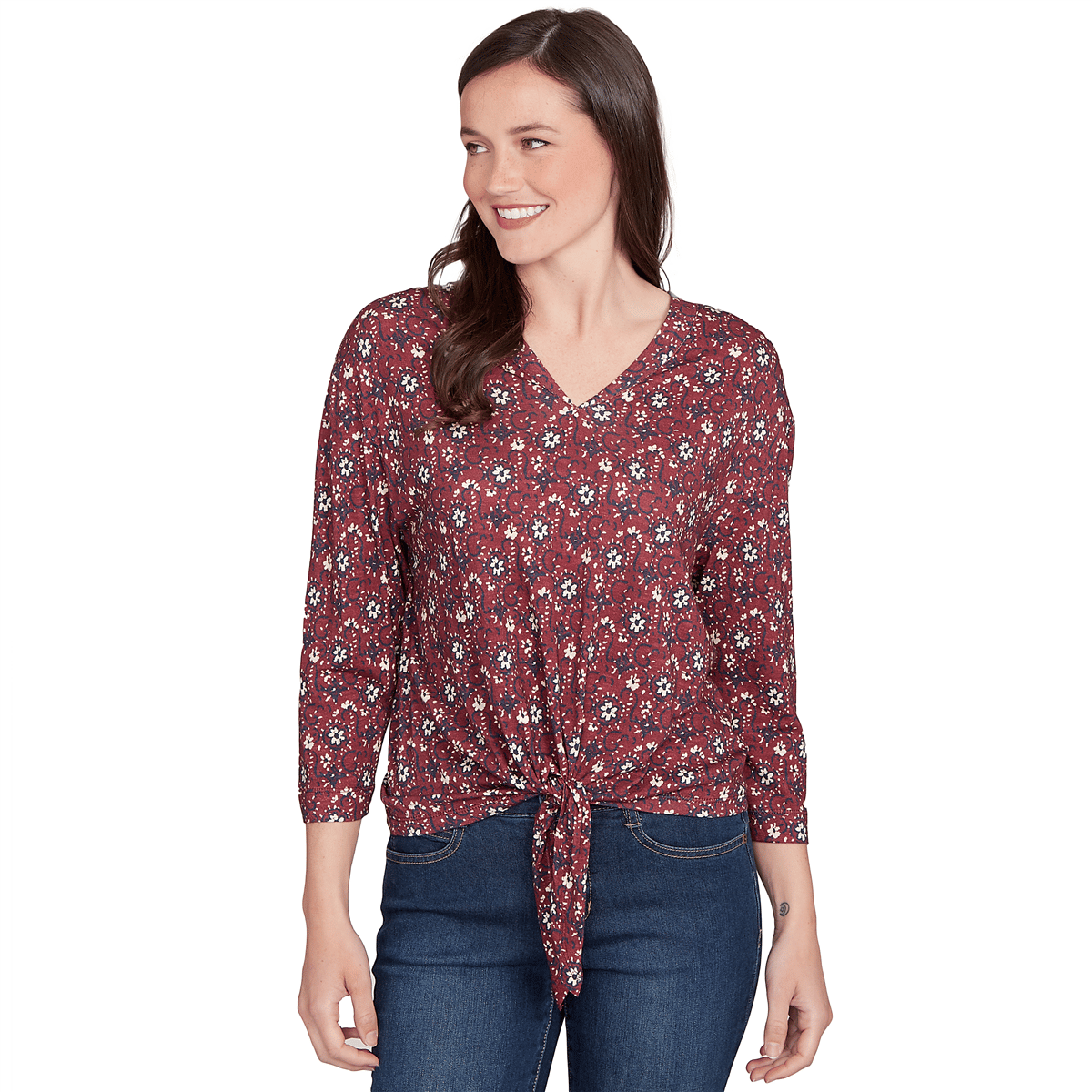 Click here for Womens Skyes the Limit Fashion Essentials Tie Fron... prices