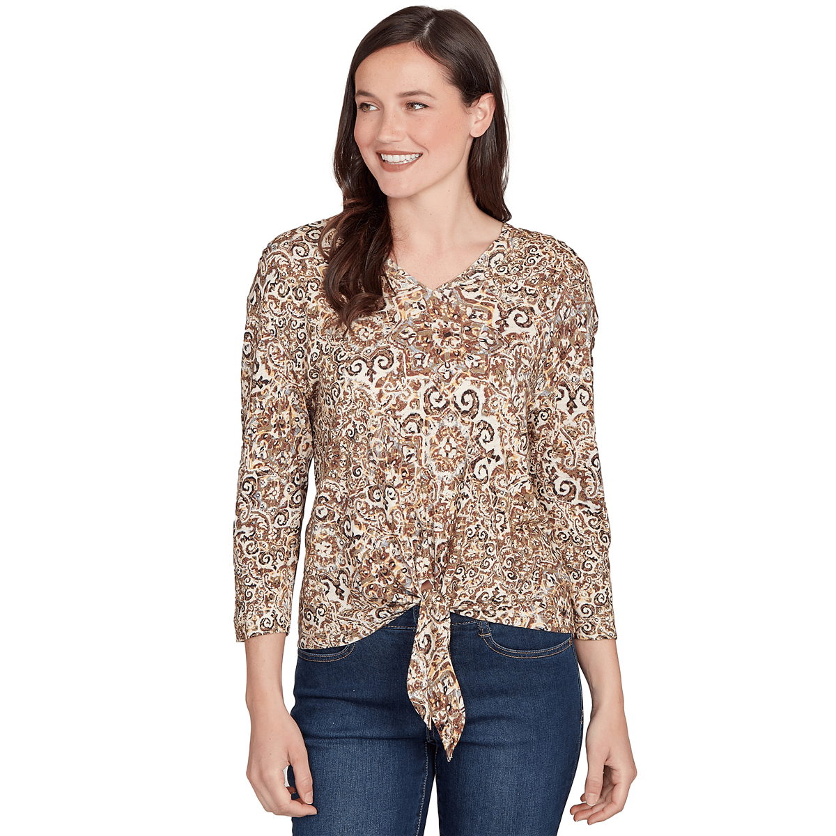 Click here for Womens Skyes the Limit Fashion Essentials Scroll V... prices
