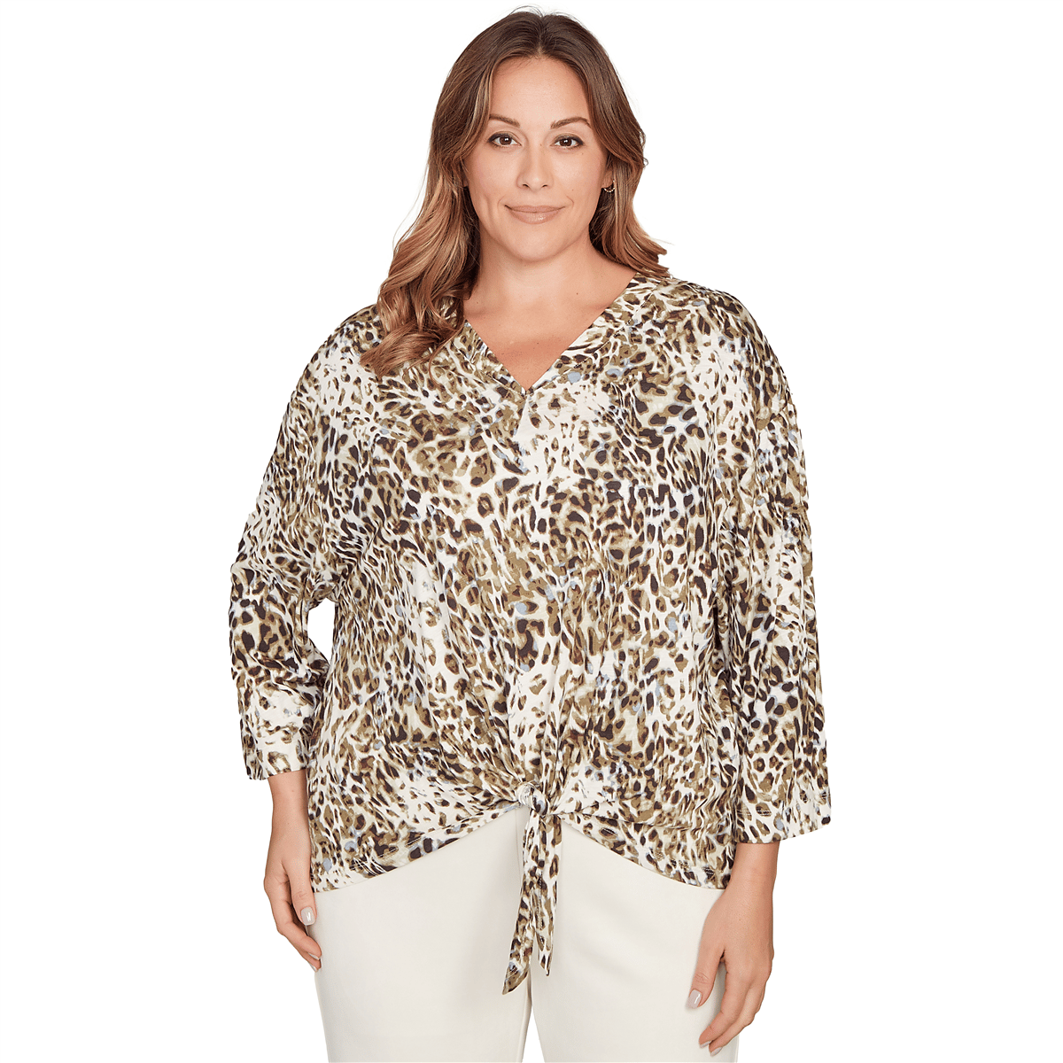Click here for Plus Size Skyes the Limit Fashion Essentials Leopa... prices
