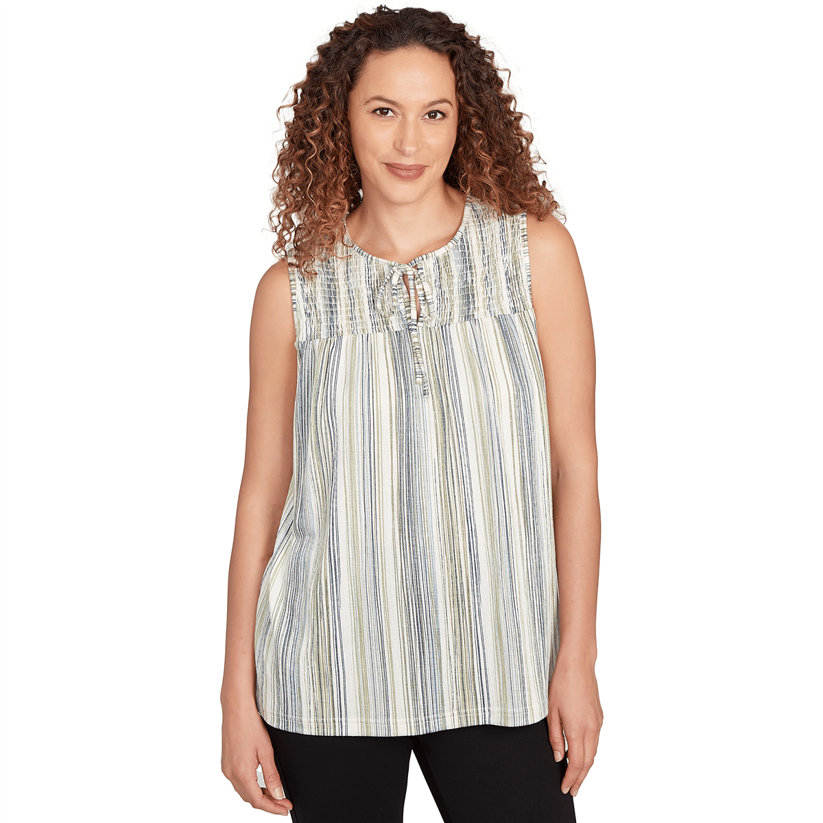 Click here for Petite Skyes the Limit Out Of The Blue Stripe Crin... prices