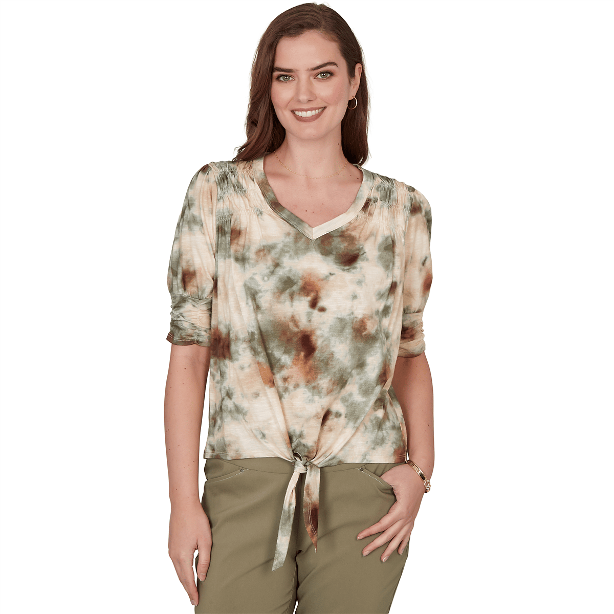 Click here for Womens Skyes the Limit Key Items Elbow Sleeve Tie... prices
