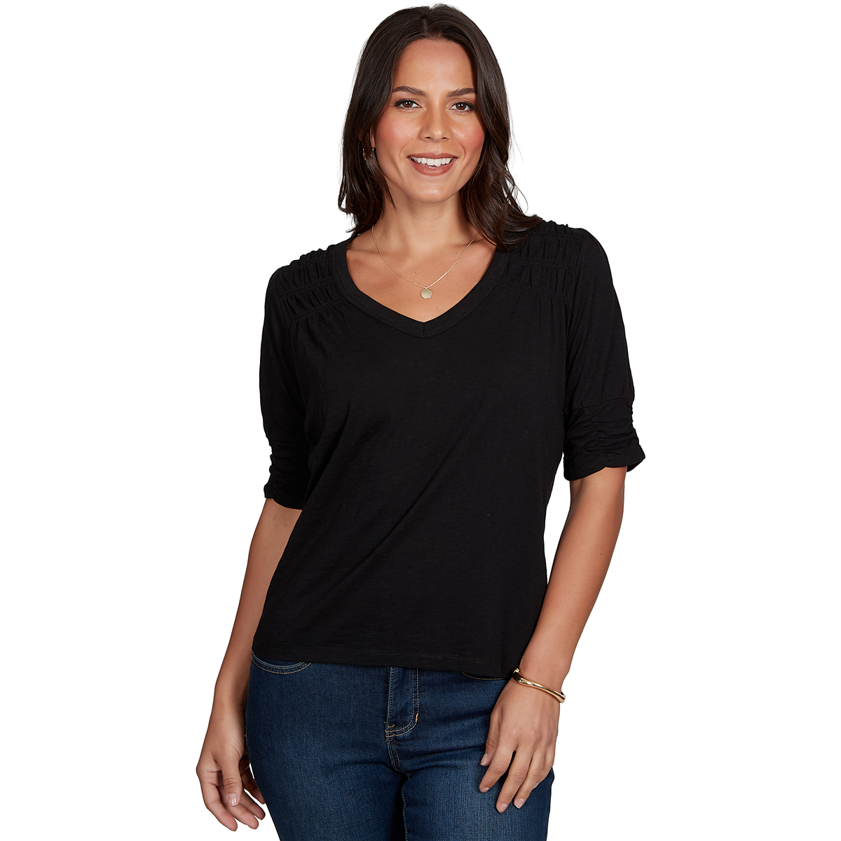 Click here for Womens Skyes the Limit Key Items Ruch Elbow Sleeve... prices