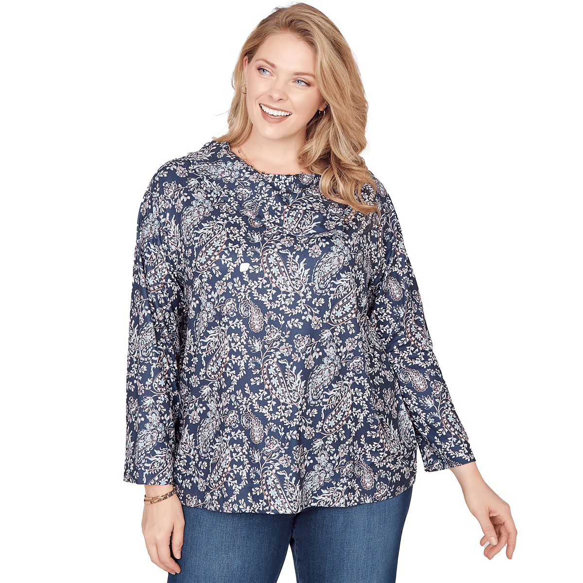 Click here for Plus Size Skyes the Limit Cozy Up Envelope Neck Pa... prices