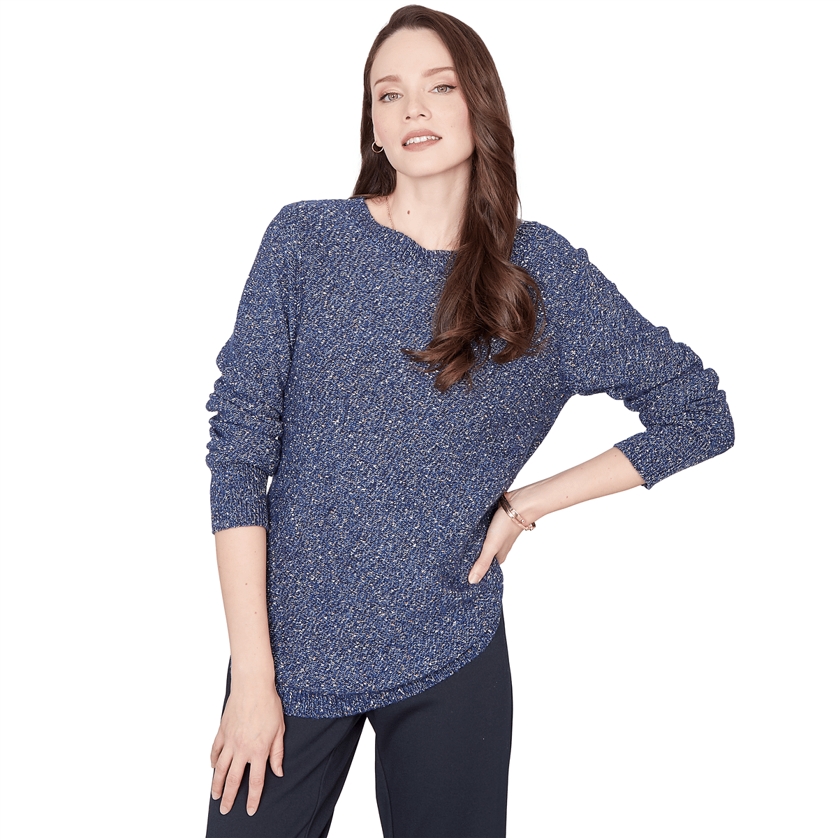 Click here for Petite Skyes the Limit Cozy Up Long Sleeve Speckle... prices