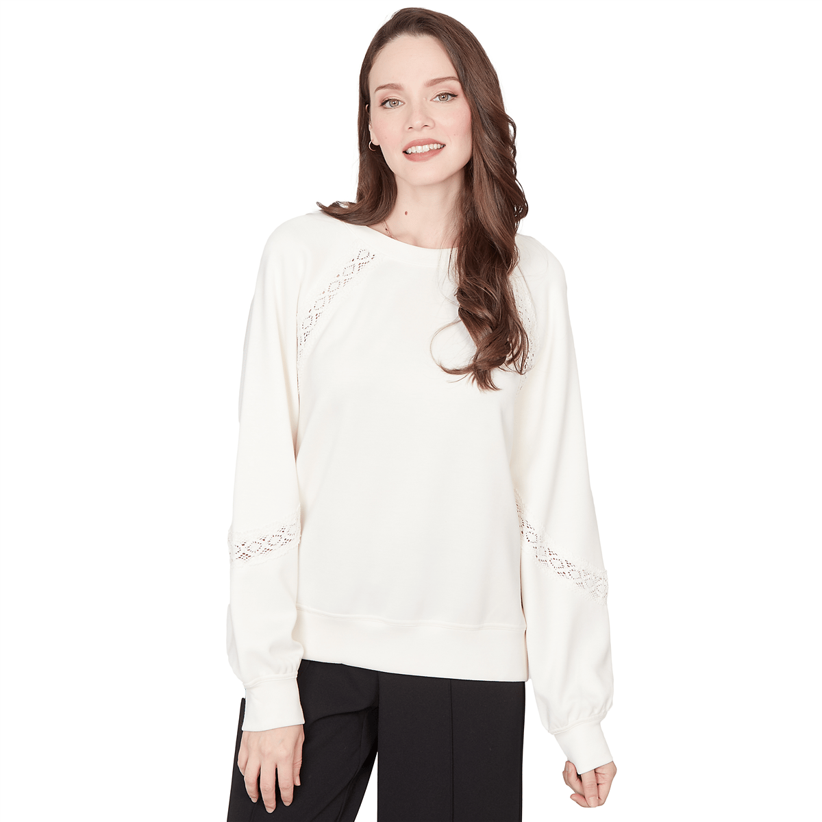 Click here for Womens Skyes the Limit Beyond Basics Boat Neck Lac... prices