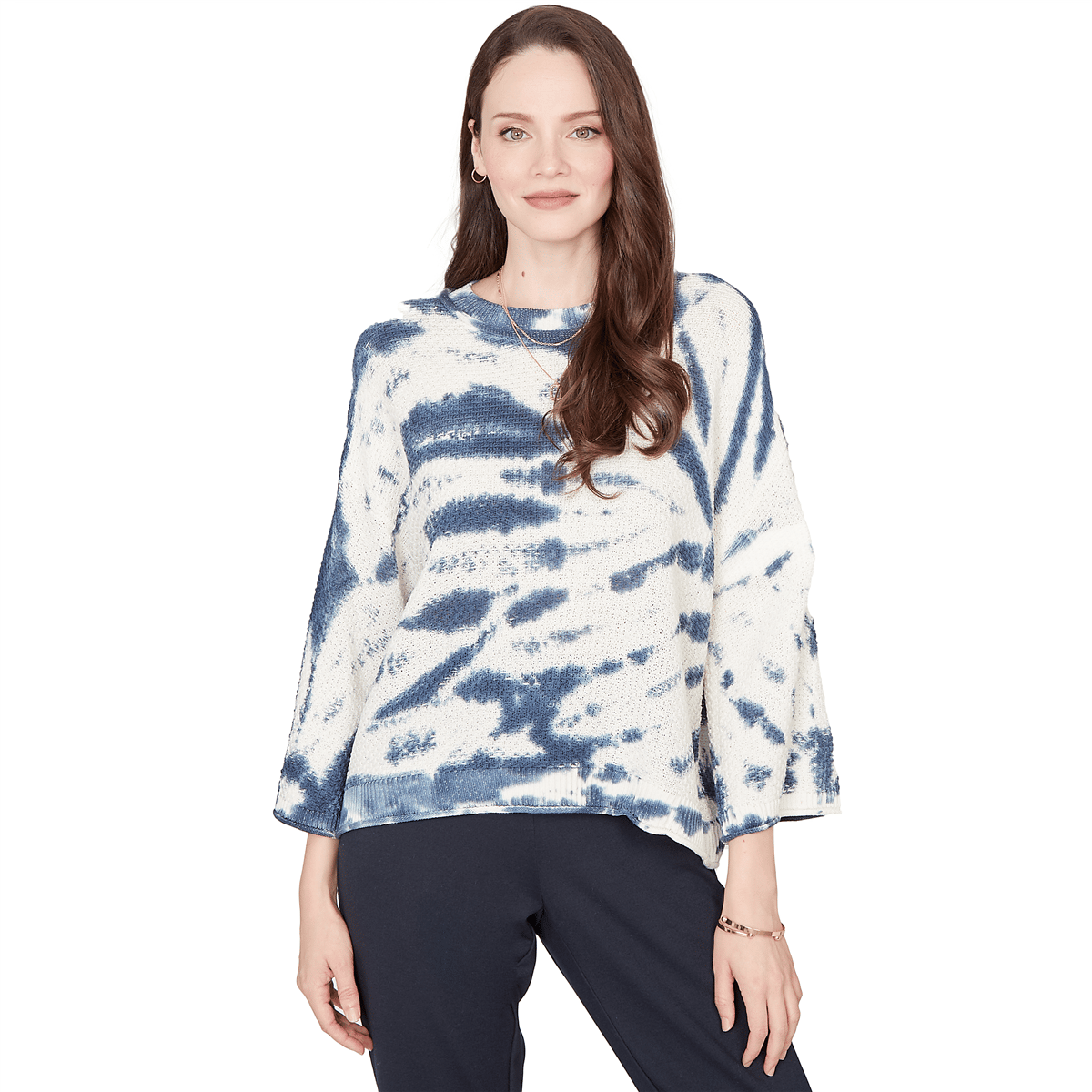 Click here for Petite Skyes the Limit Fresh Start 3/4 Sleeve Tie... prices